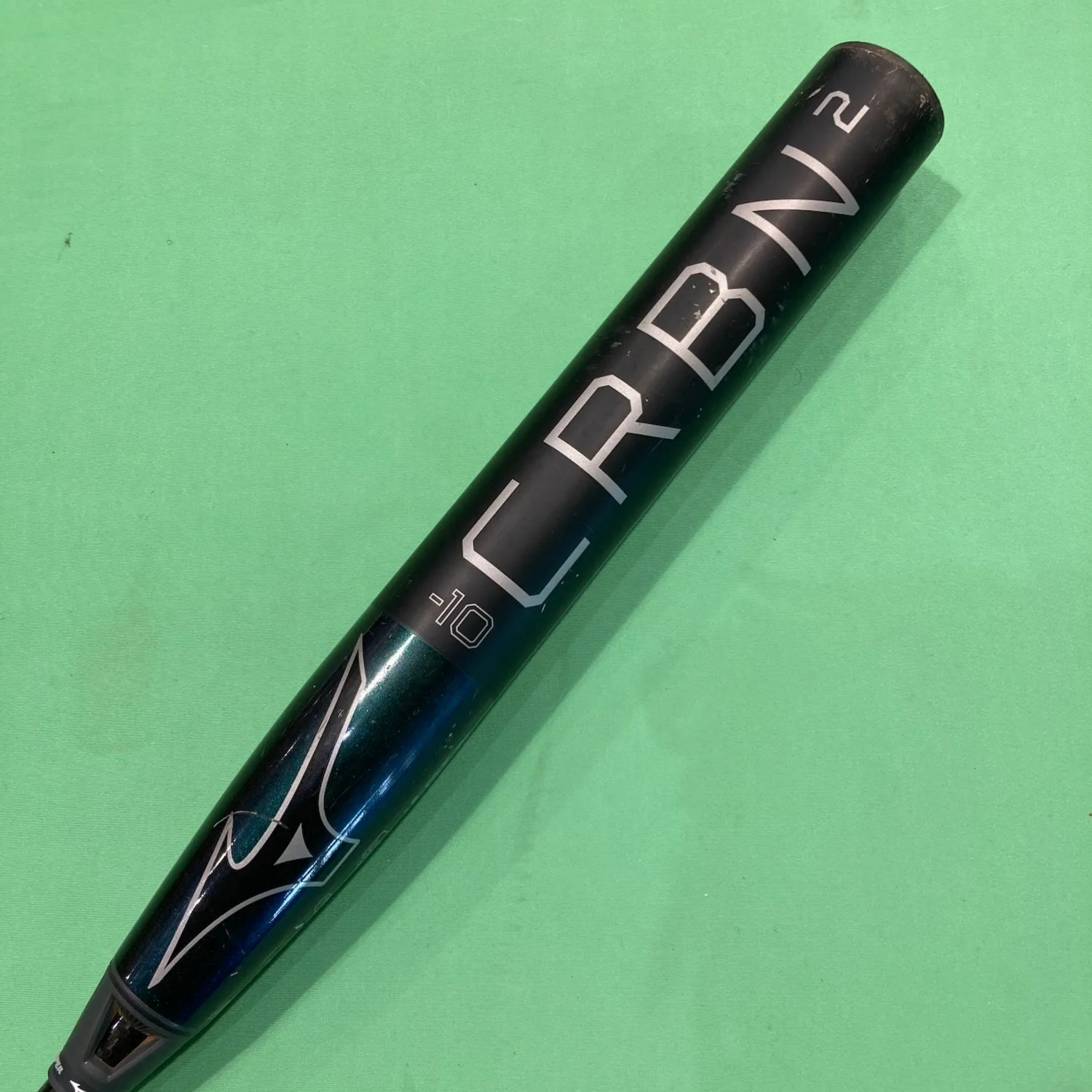 Used 2023 Mizuno CRBN 2 Hybrid Bat (-10) 23 oz 33" | SidelineSwap