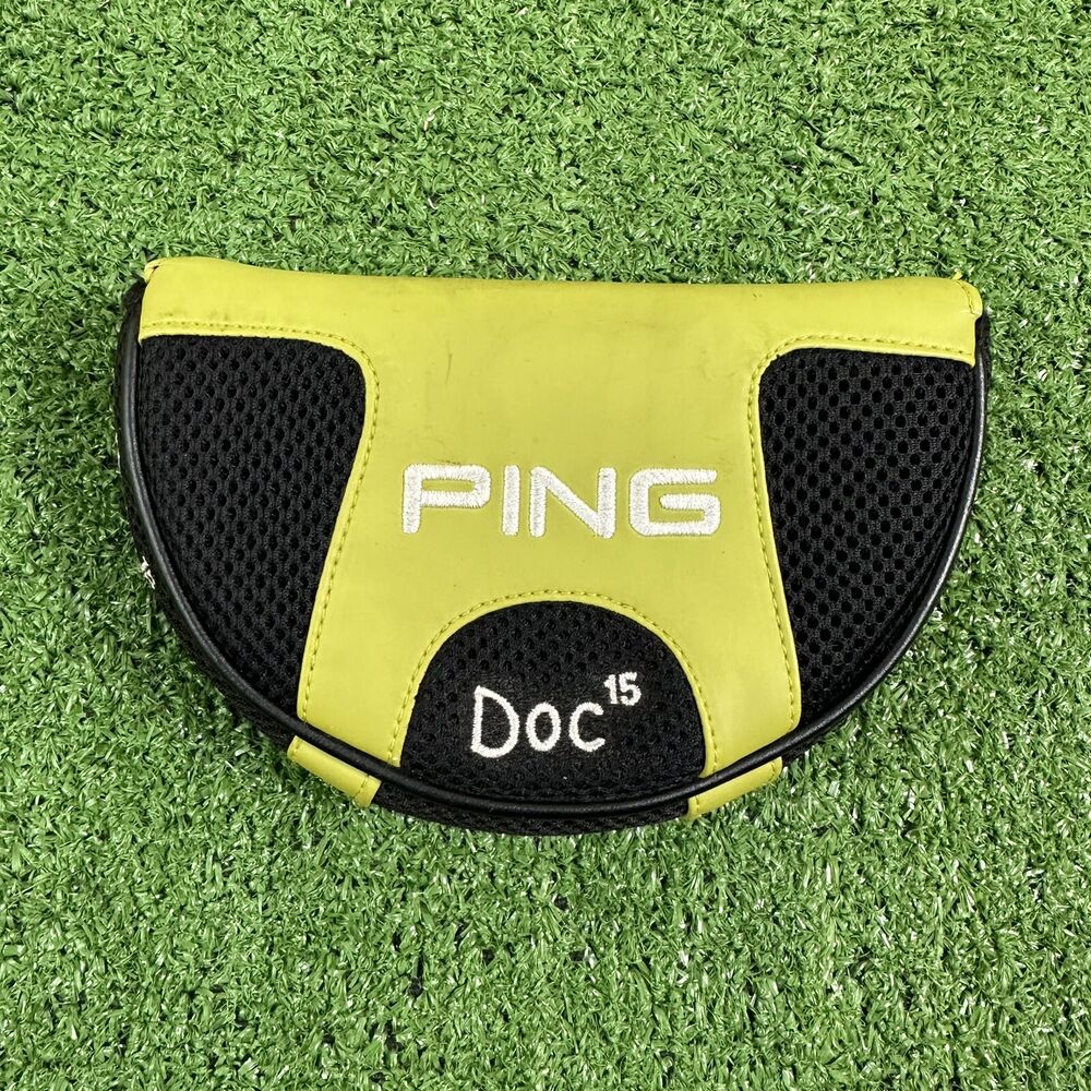 Ping Doc 15 Putter Headcover Green Black Mallet | SidelineSwap