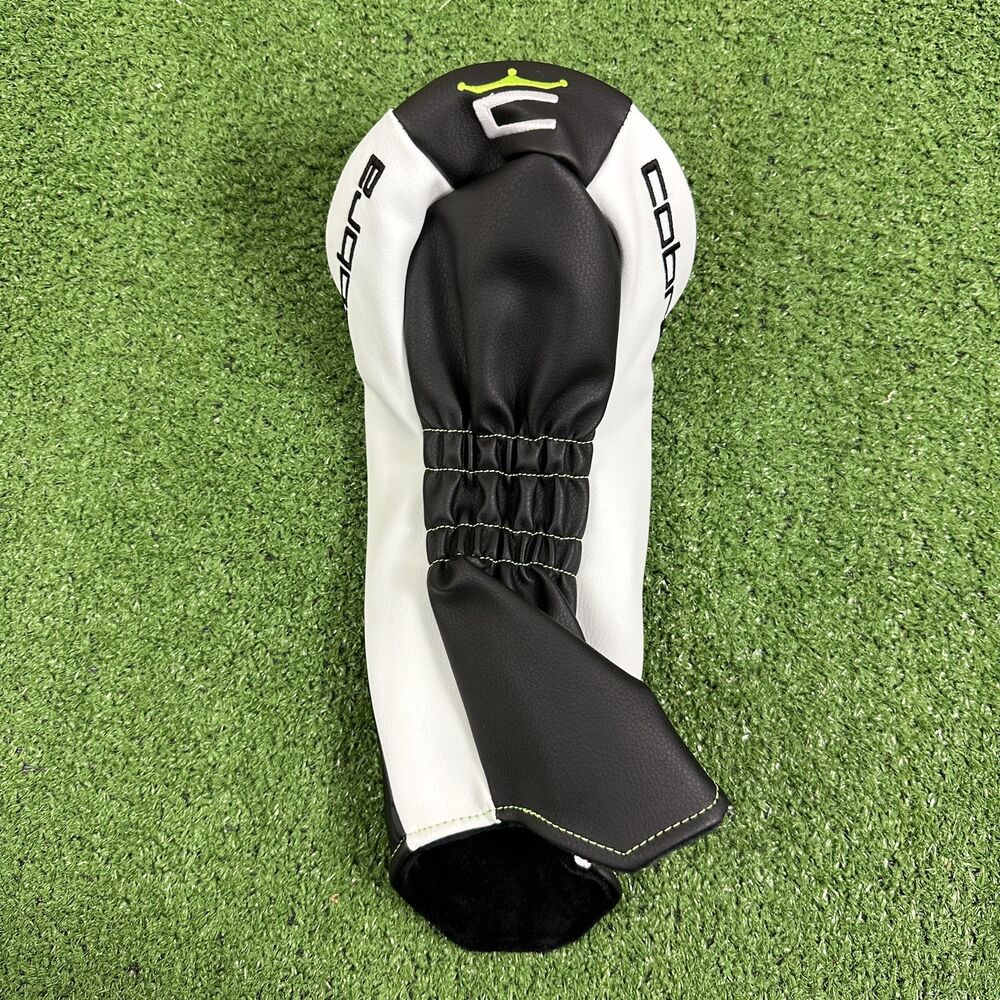 NEW Cobra Rad Speed Black White Lime Driver Headcover Golf Head Cover ...