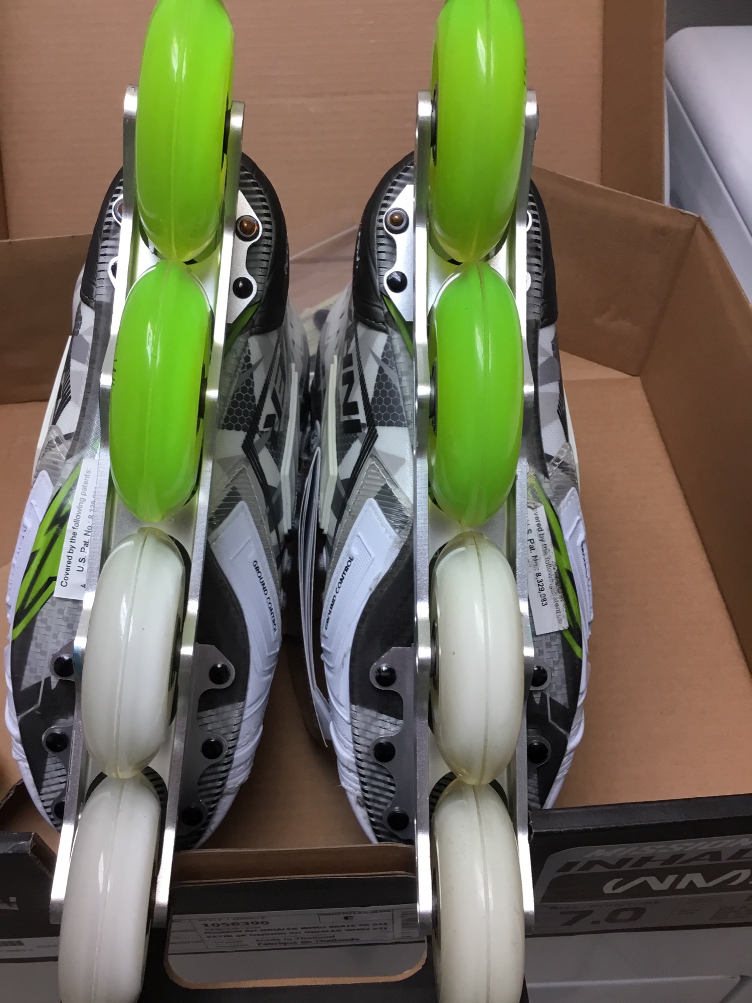 Mission Inhaler WM02 Sr Size 7 E In Line Hockey Skate | SidelineSwap