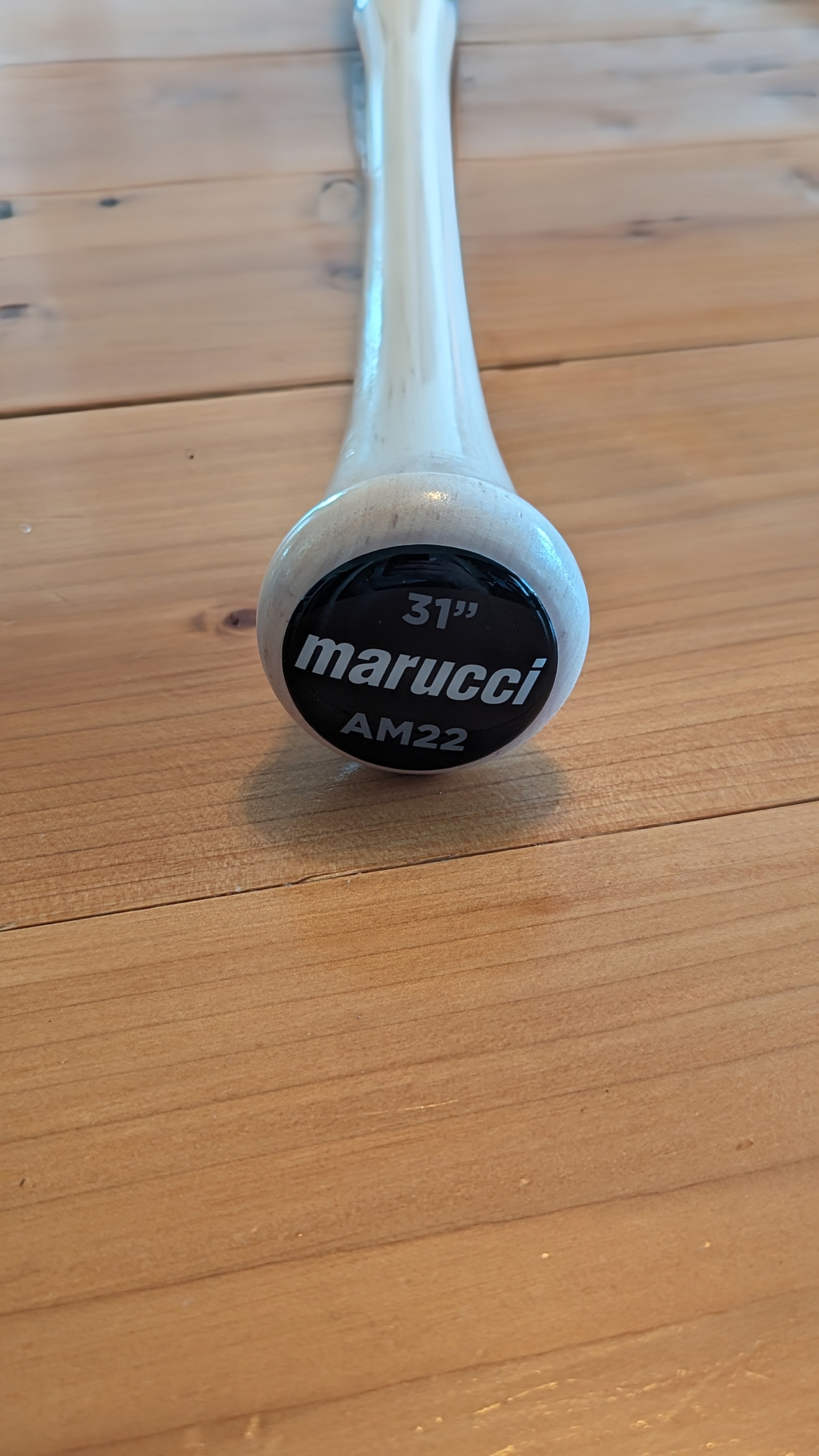 New Marucci Wood Bat (-3) 28 oz 31" AM22 Model | SidelineSwap