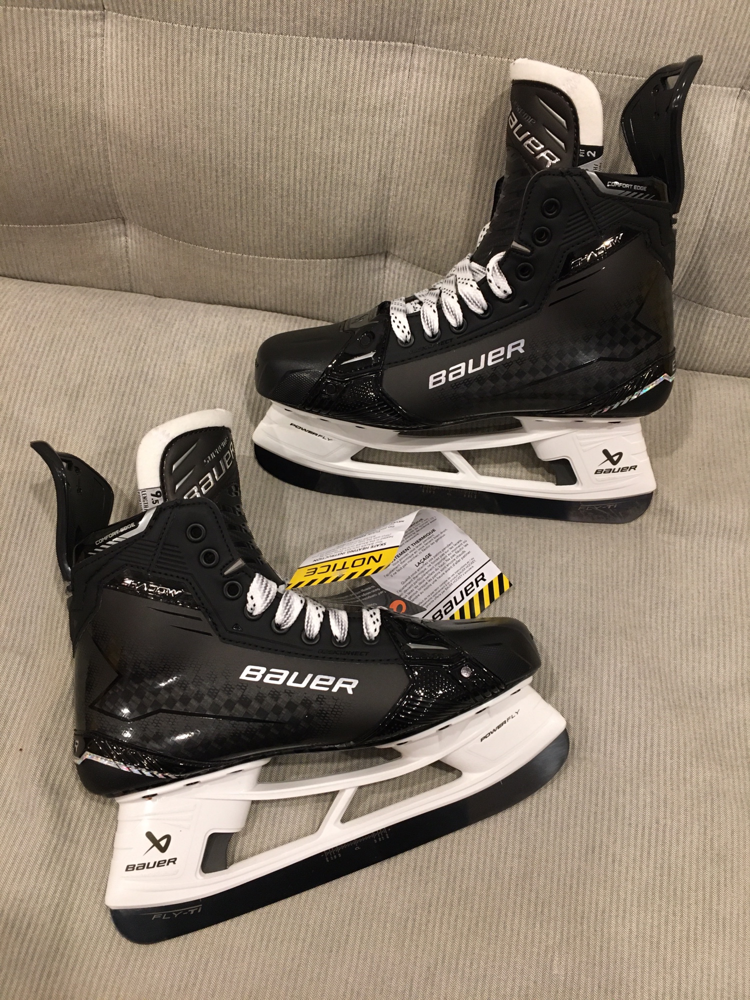 Rare! Bauer Supreme Shadow Hockey Skates MULTIPLE SIZES! | SidelineSwap