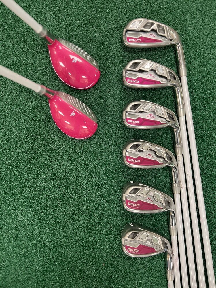 Ladies Cobra Bio Cell Iron/Hybrid Set 7-SW (2) Hybrids Ladies Flex ...
