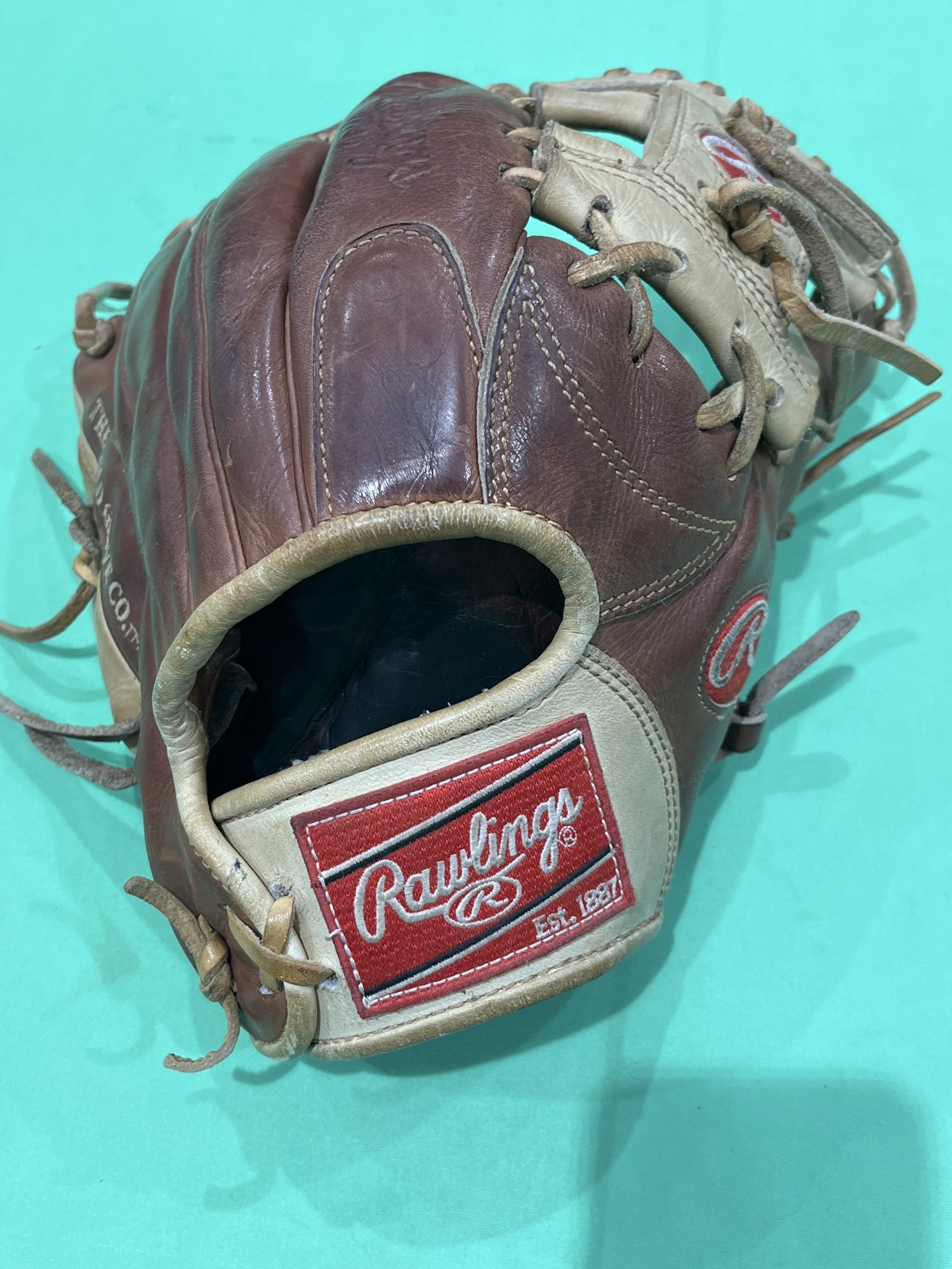 Brown Used Rawlings Pro Preferred Right Hand Throw Infield Baseball Glove 11.25" | SidelineSwap