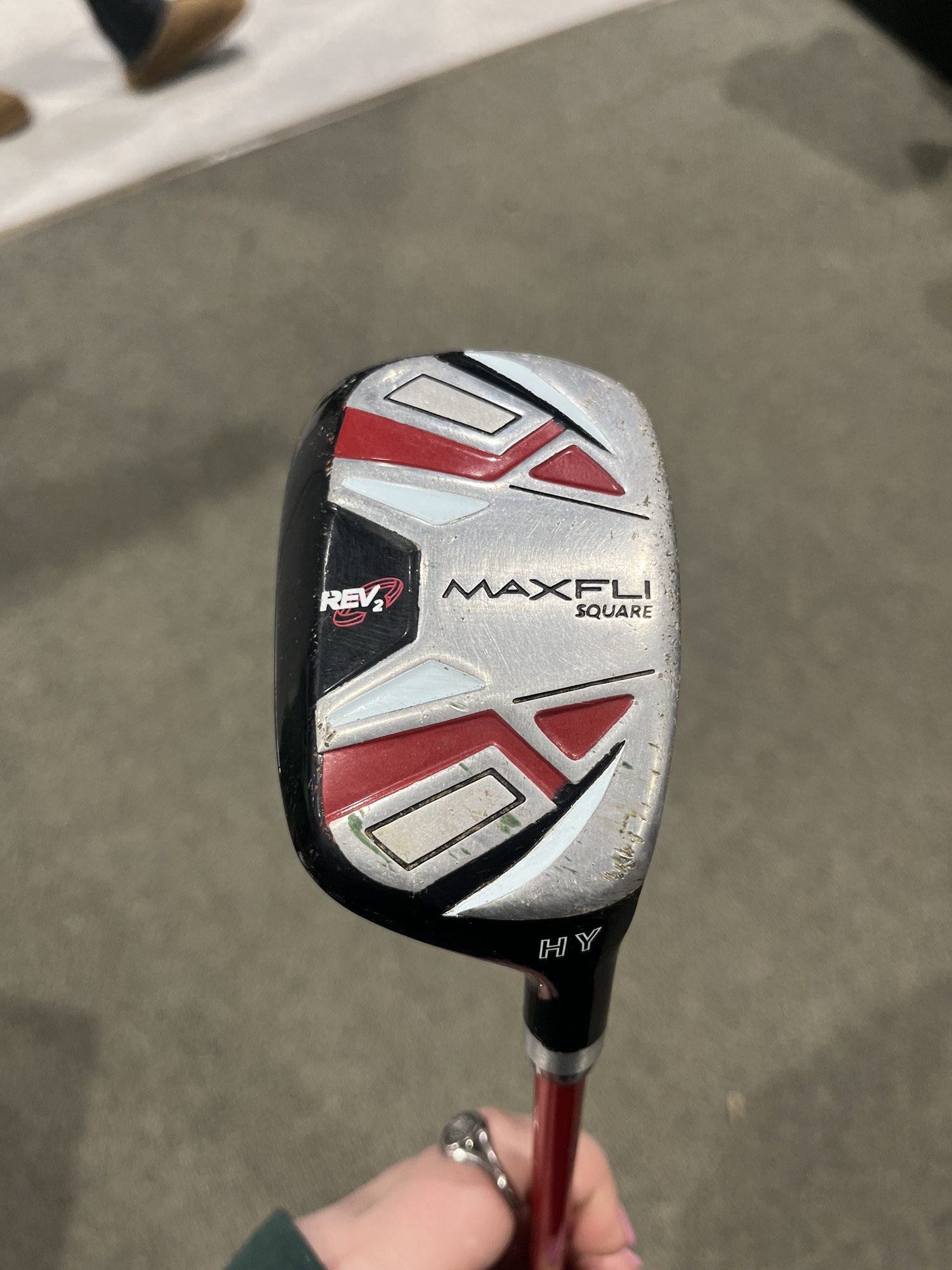Used Junior Maxfli Square REV 2 Right Handed Clubs (Full Set) 6 Pieces ...