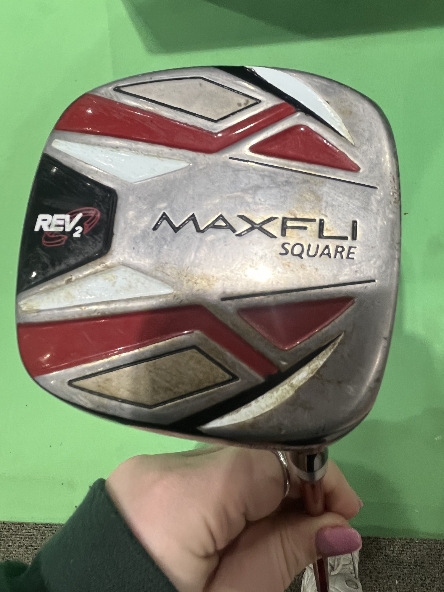 Used Junior Maxfli Square REV 2 Right Handed Clubs (Full Set) 6 Pieces ...