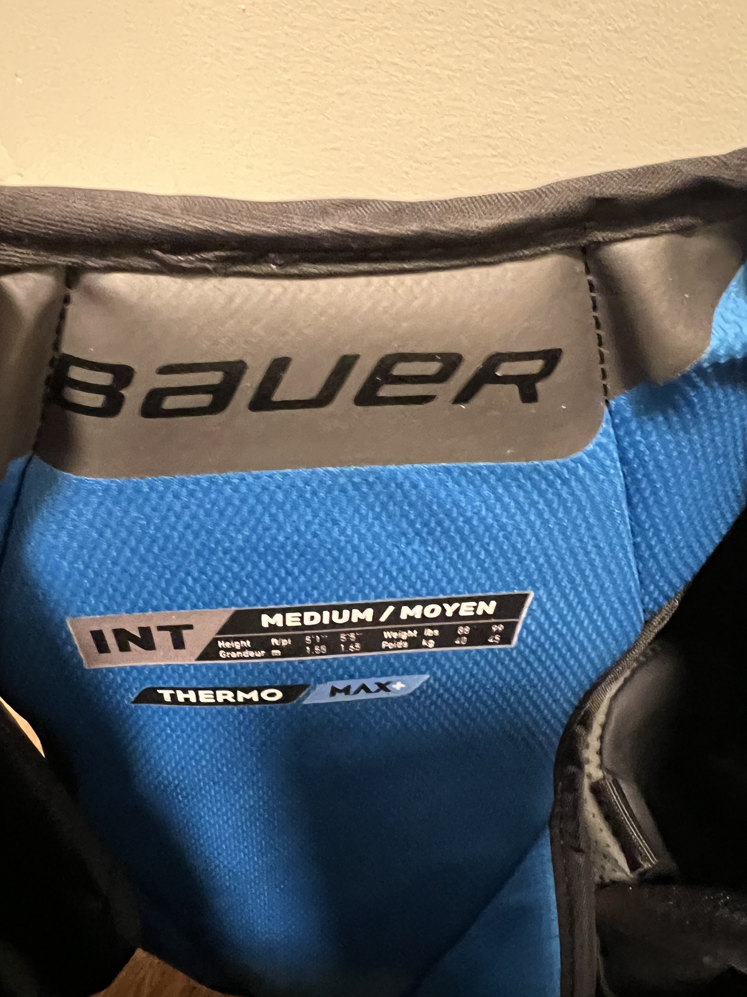 Used Goalie Bauer Elite Chest Protector - INT Medium | SidelineSwap
