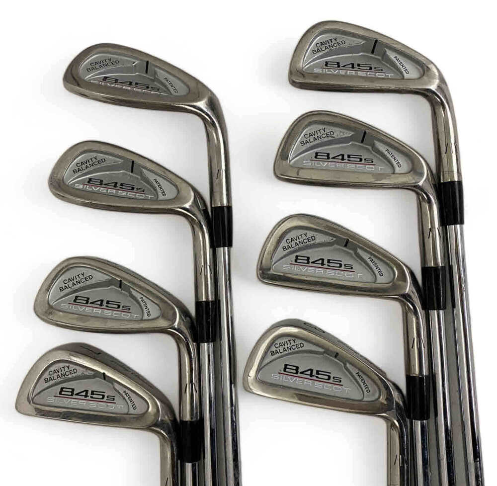 Tommy Armour 845S Silver Scot Iron Set Steel REGULAR Right Handed 3-9 ...