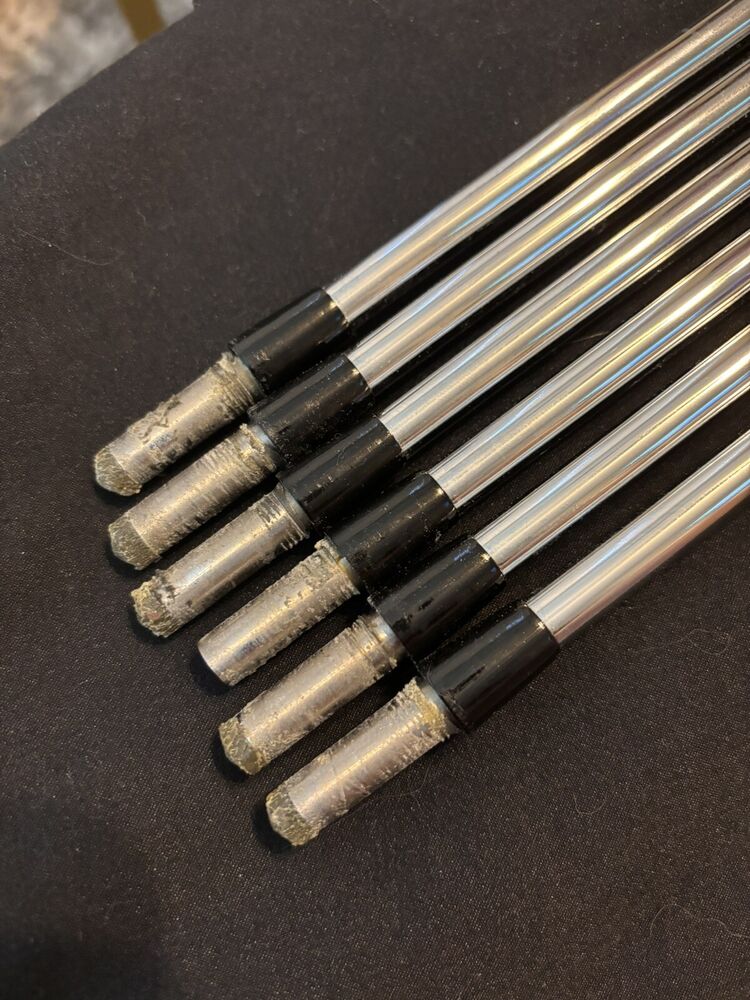 NEW KBS $-TAPER S-TAPER 120 Stiff Flex Iron Shafts .355 Taper Tip 5-P 6 ...