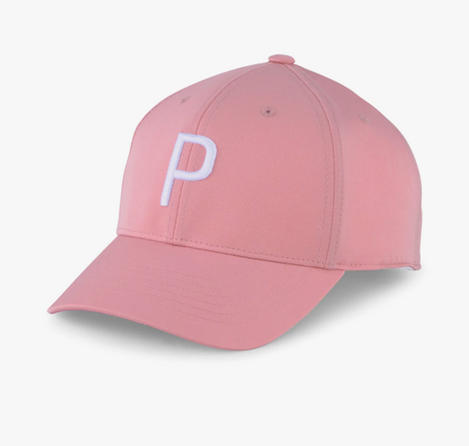 NEW Puma Structured P Cap Flamingo Pink/White Glow Adjustable Golf Hat ...