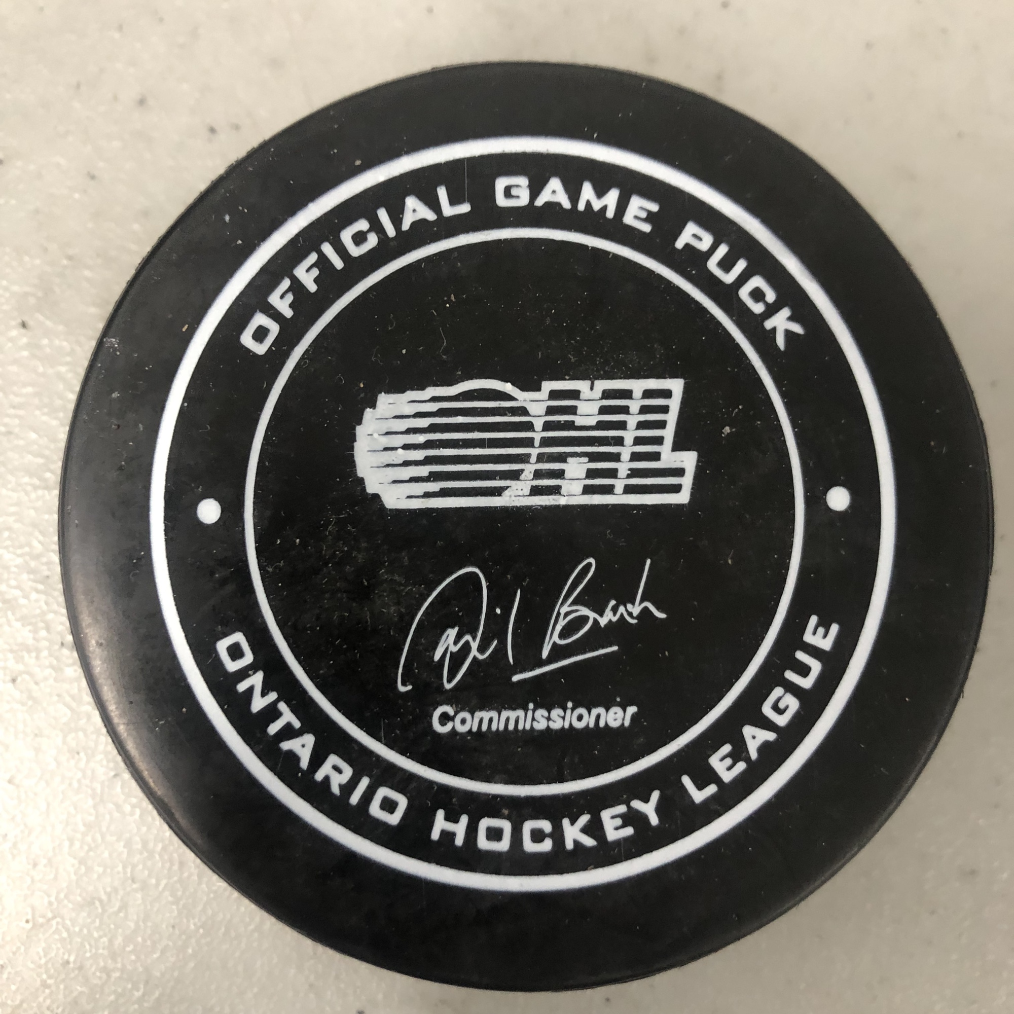 Saginaw Spirit puck OHL | SidelineSwap
