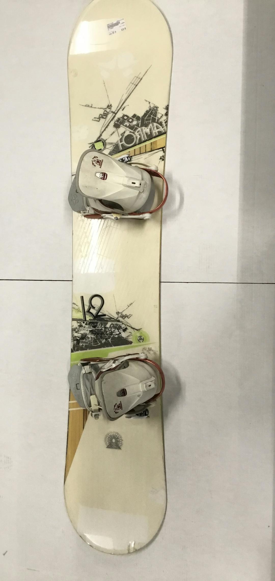 Used K2 Format 165 Cm Men's Snowboard Combo | SidelineSwap