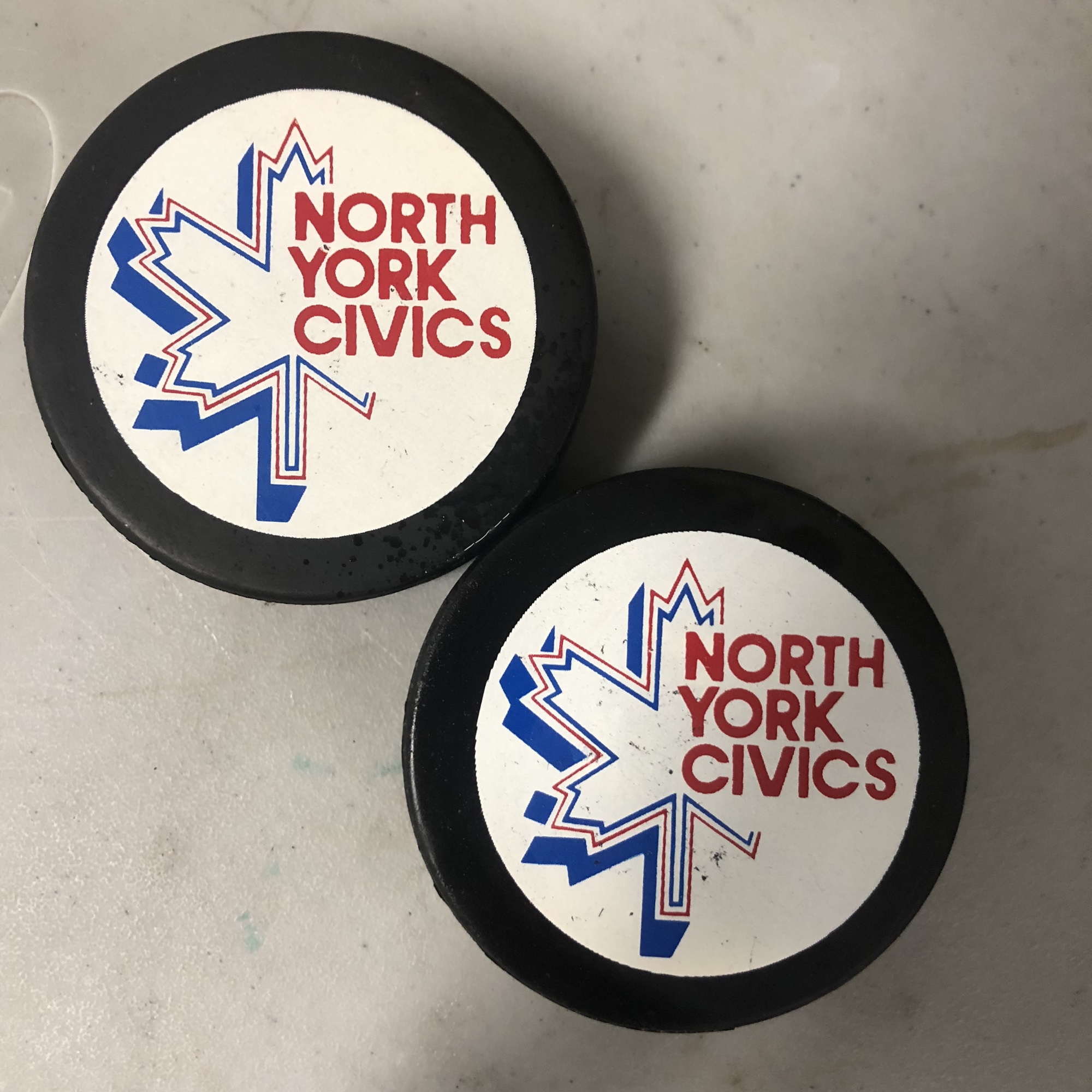 North York Civics puck (OHA Jr B) | SidelineSwap