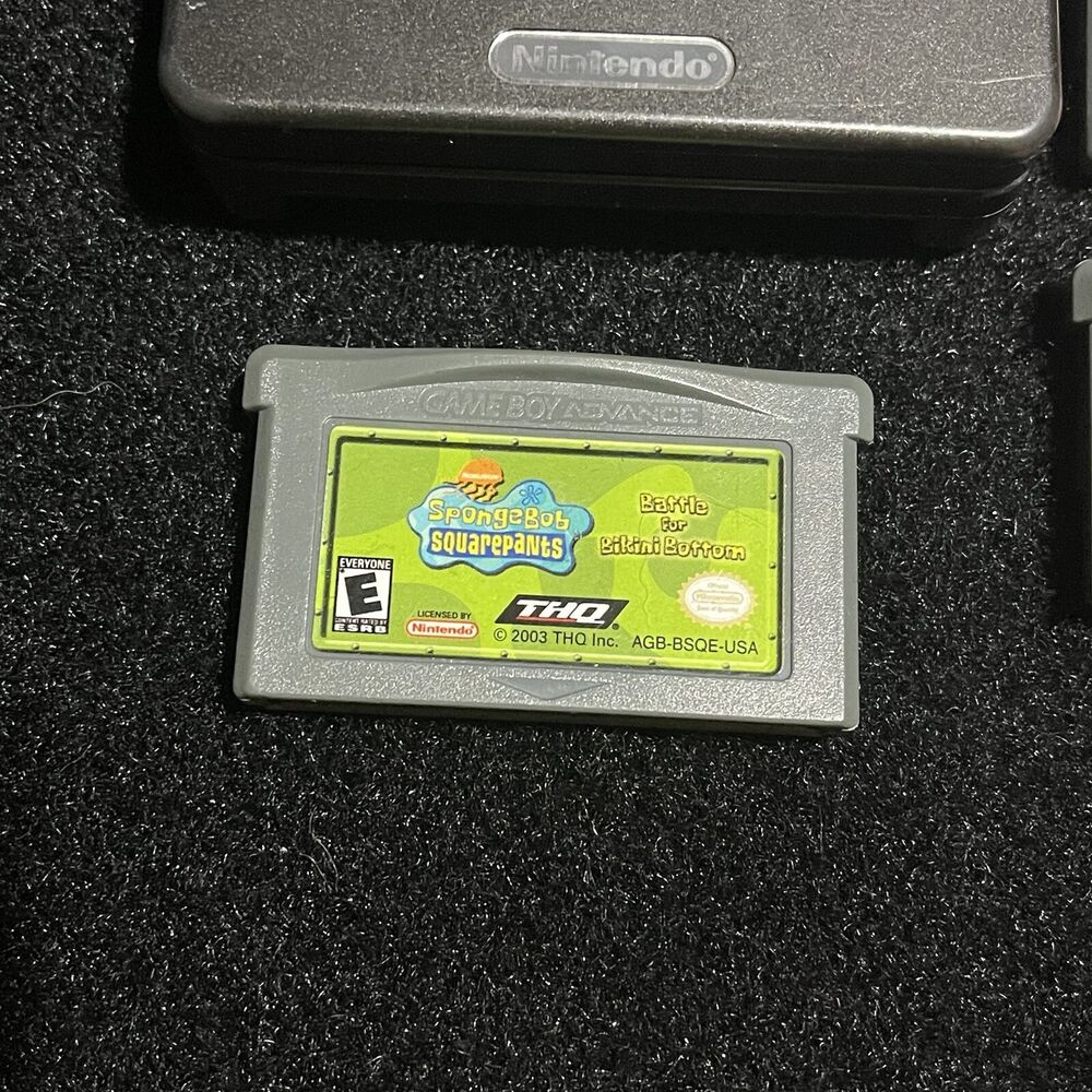 Nintendo Game Boy Advance SP AGS-001 Handheld Game Console - Tested ...