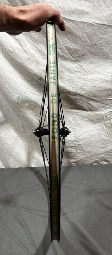 Velocity Spartacus Uriel 24/20-Spoke Lightweight Black Aluminum 650C ...