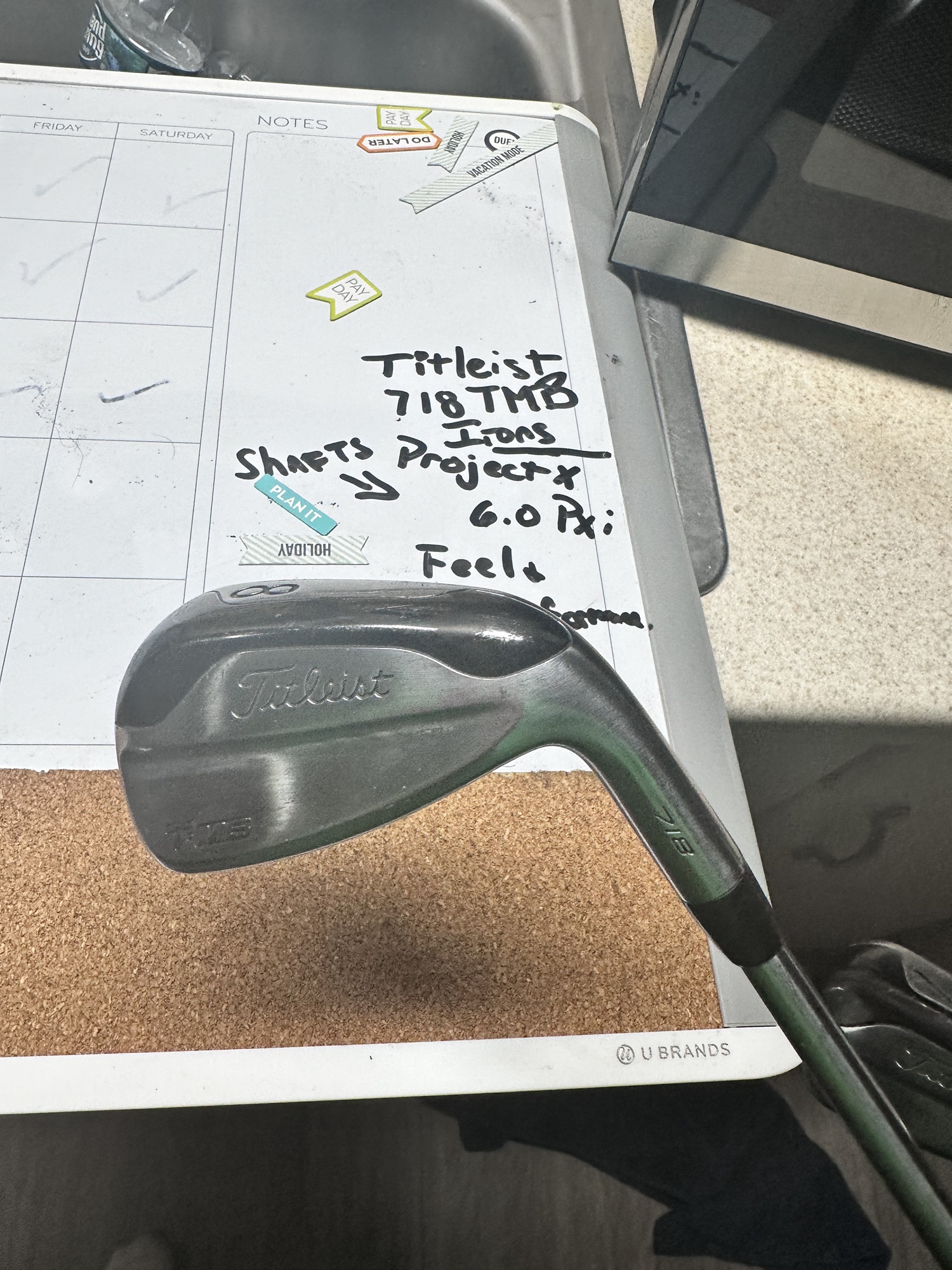 Titleist 718 T-MB Irons 4-PW-Project X6.0 PXi Shafts | SidelineSwap