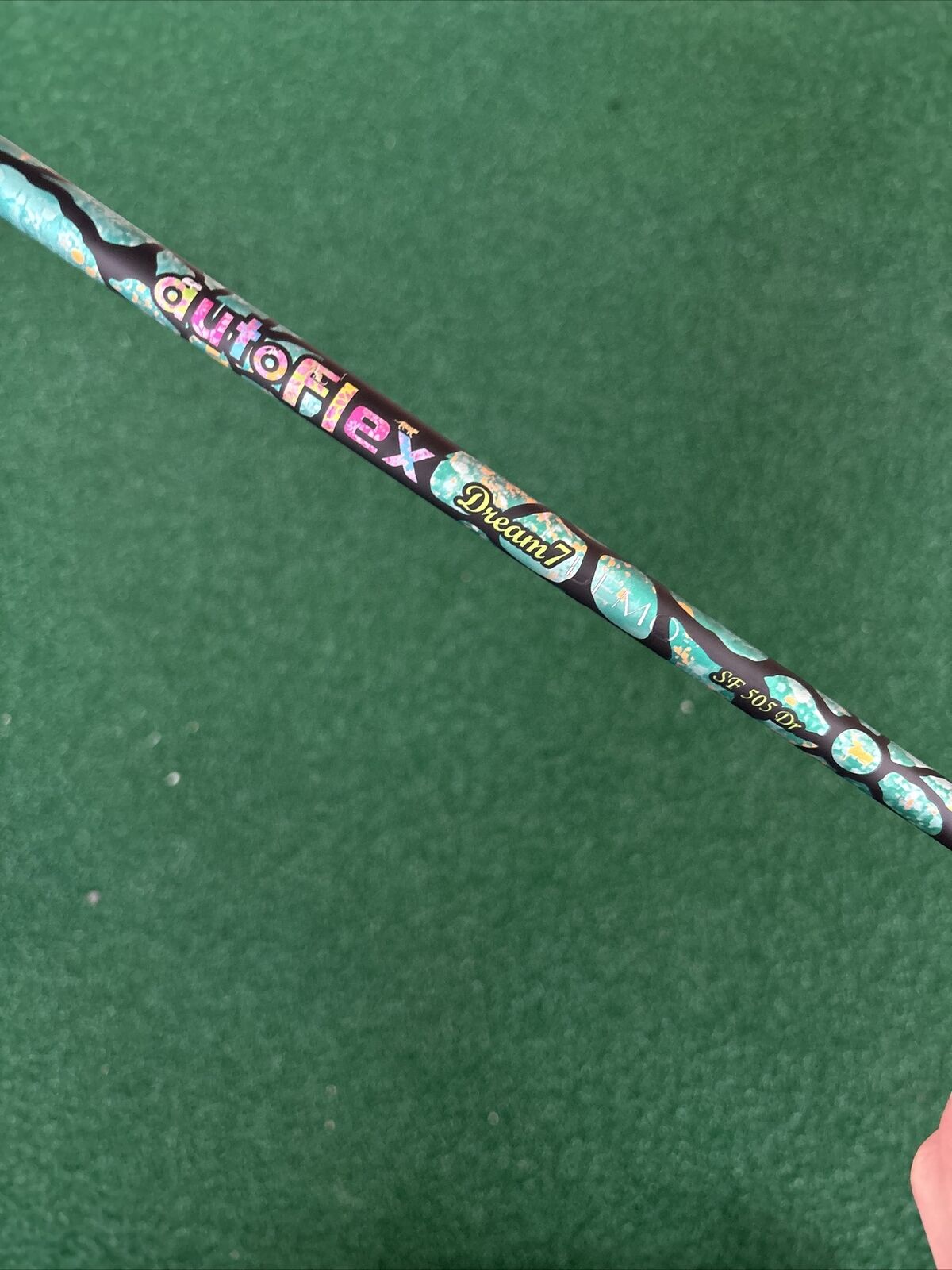Autoflex Dream Demo 505 Black & Green Driver Shaft Taylormade Adapter ...