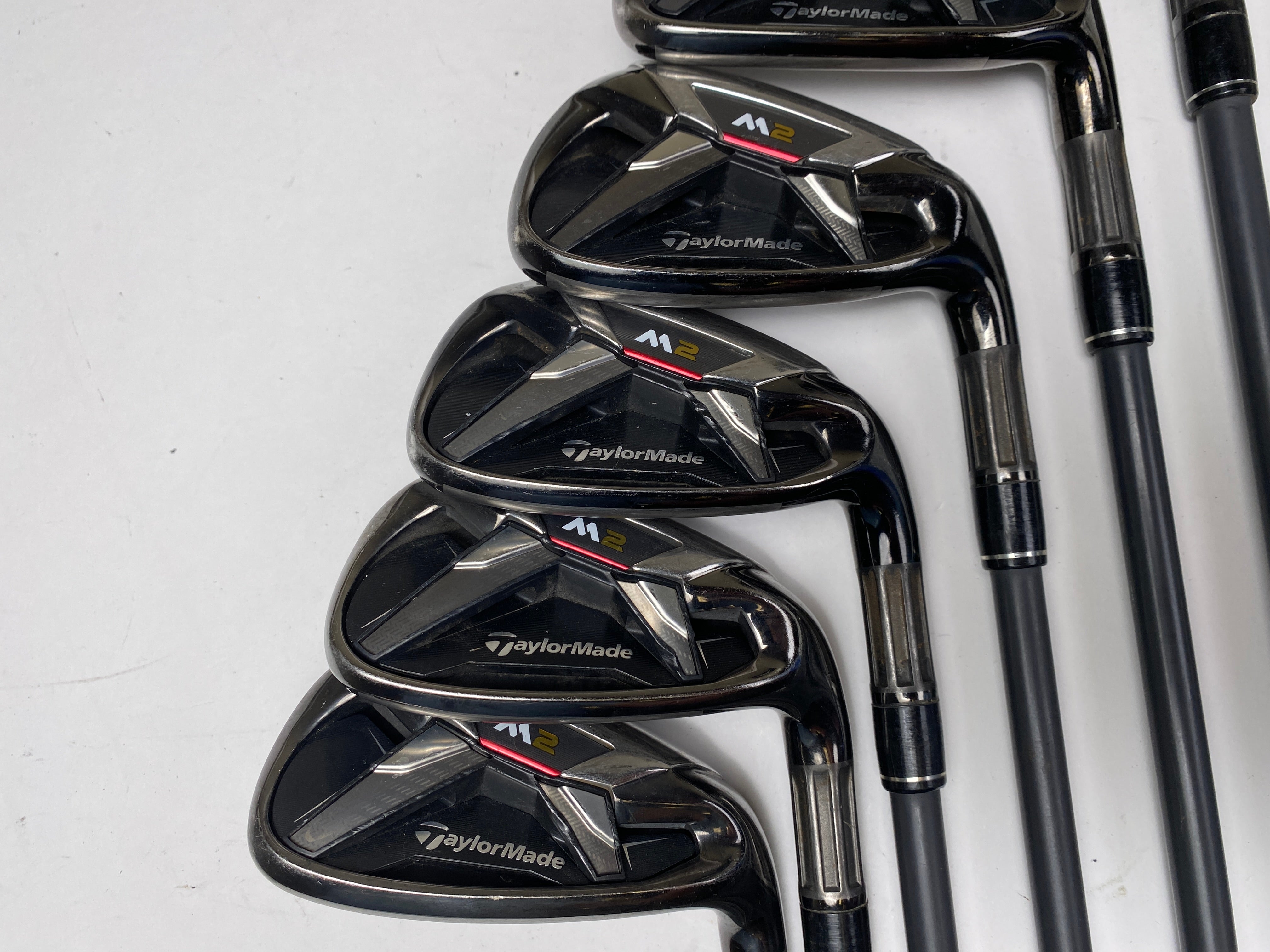 Taylormade M2 Iron Set 5-PW+AW Fujikura Pro 75g Regular Graphite Mens ...