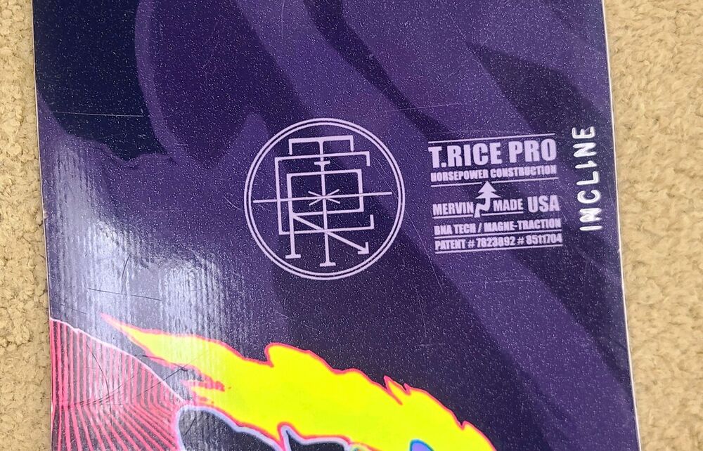 Used $700 Lib Tech T.Rice Pro Snowboard 155cm, Dual Profile w/ New Zuma ...