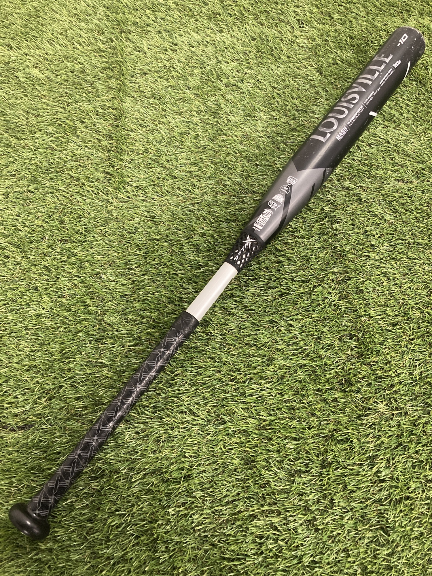 Black Used 2022 Louisville Slugger Meta Composite Bat (-10) 22 oz 32 ...