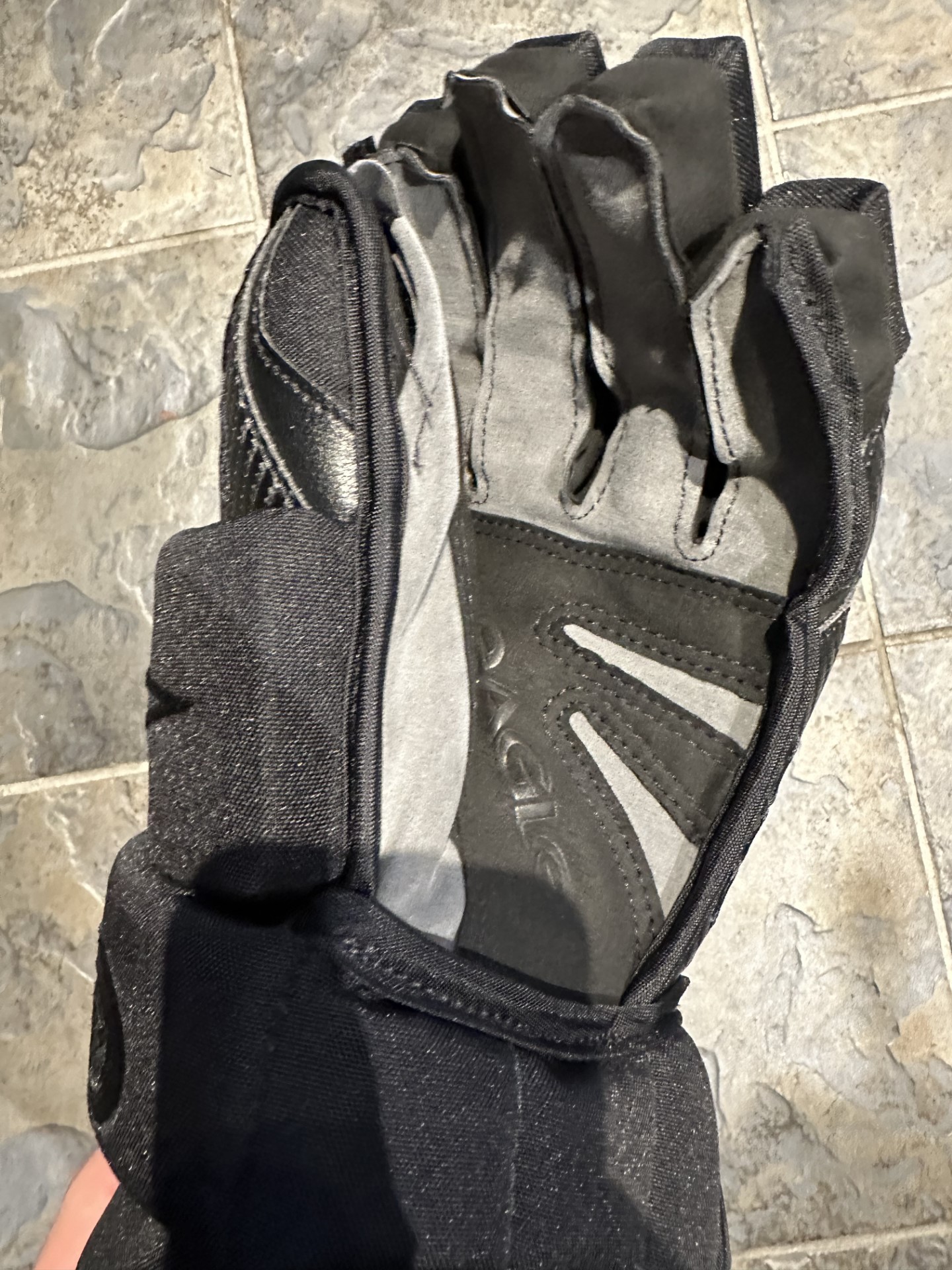 New All Black Custom Eagle Aero Gloves (Made in Canada) (Gaero CP) | SidelineSwap