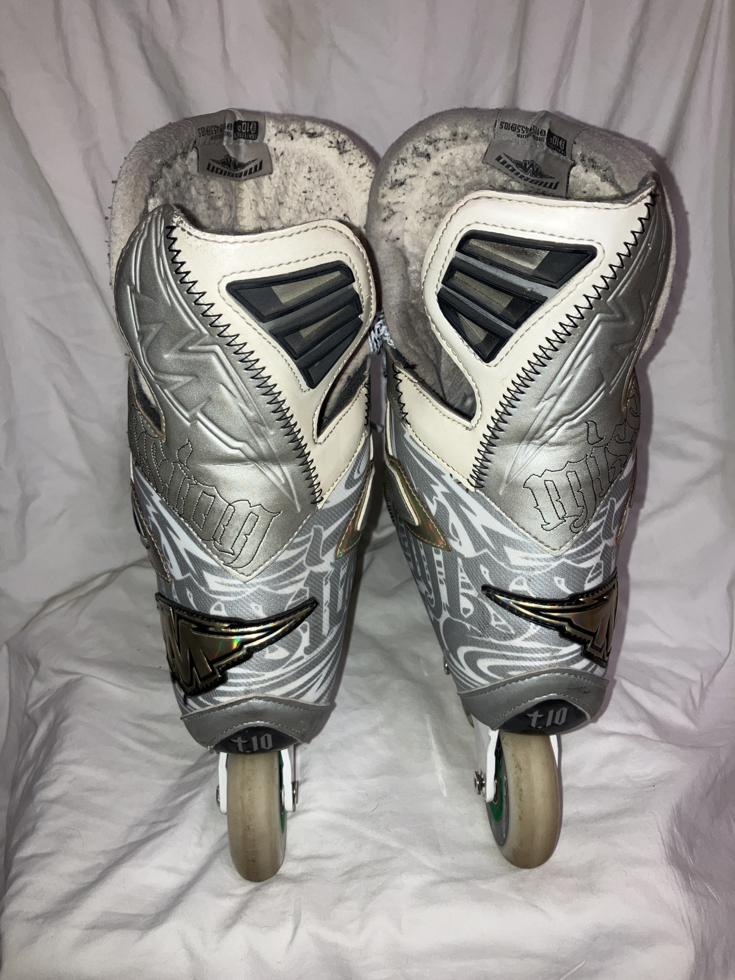 Used Mission 10D Mission Axiom T10 Revolt Hockey Skates | SidelineSwap
