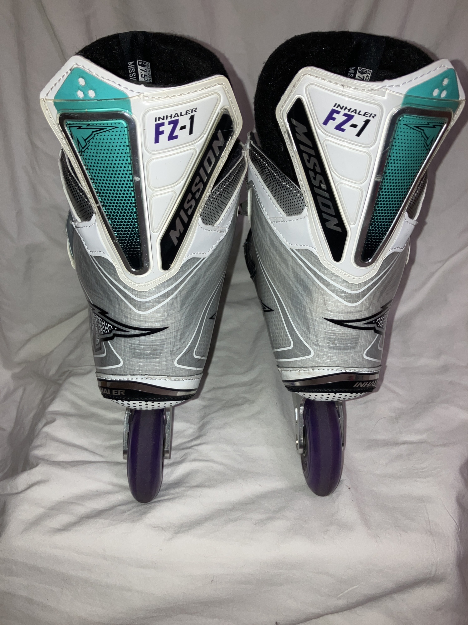New Mission Size 7.5D Inhaler FZ-1 Inline Skates | SidelineSwap