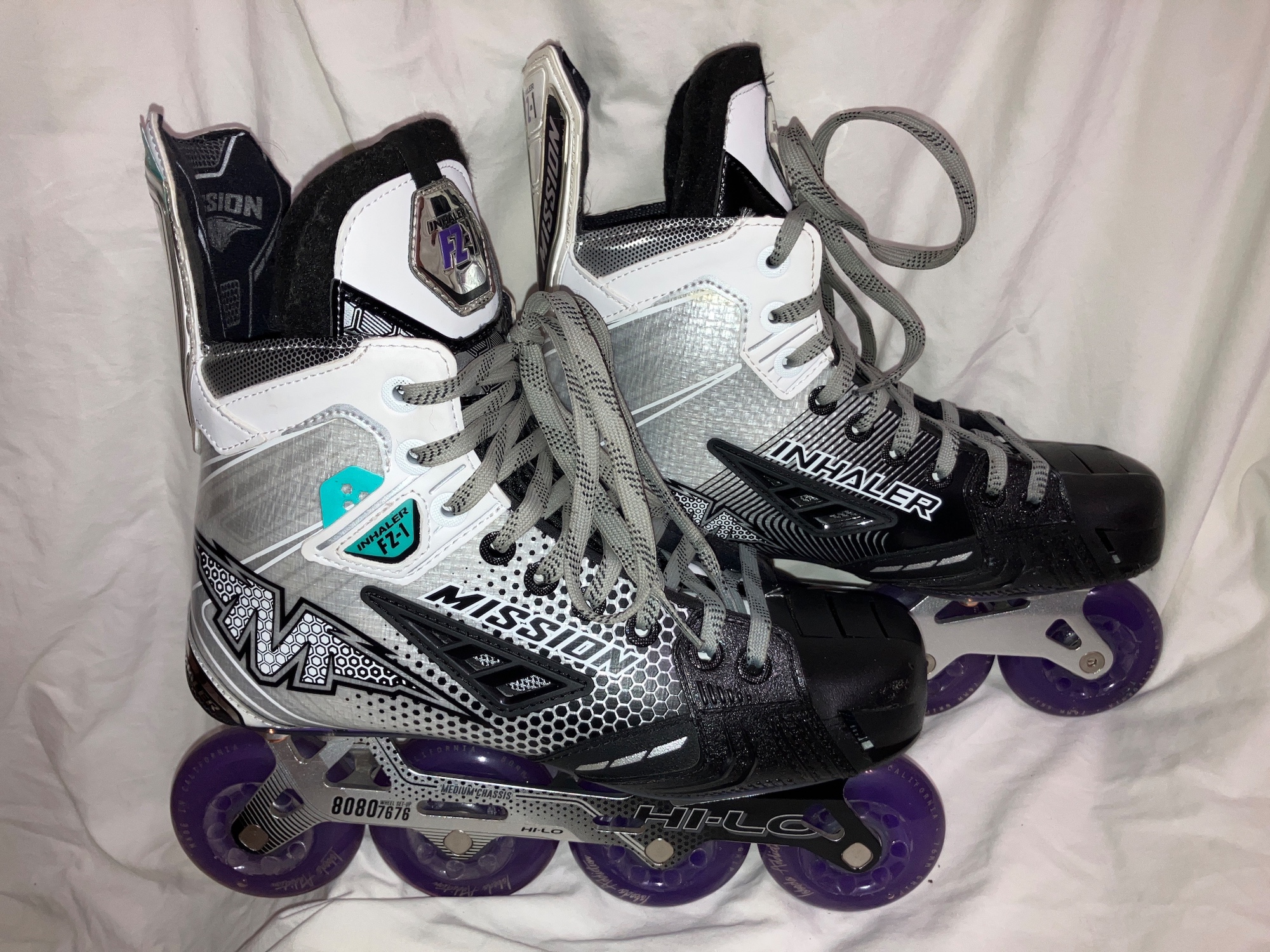 New Mission Size 7.5D Inhaler FZ-1 Inline Skates | SidelineSwap