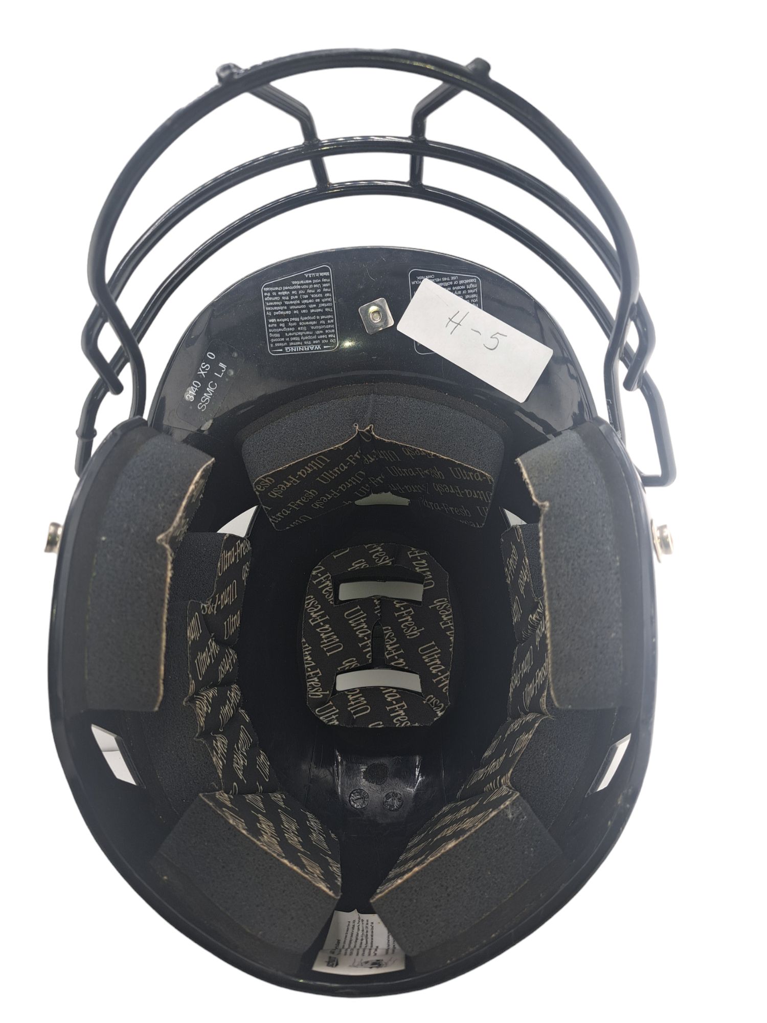 Schutt Black 3140 XS SSMC LJI Helmet w/ Face Guard | SidelineSwap