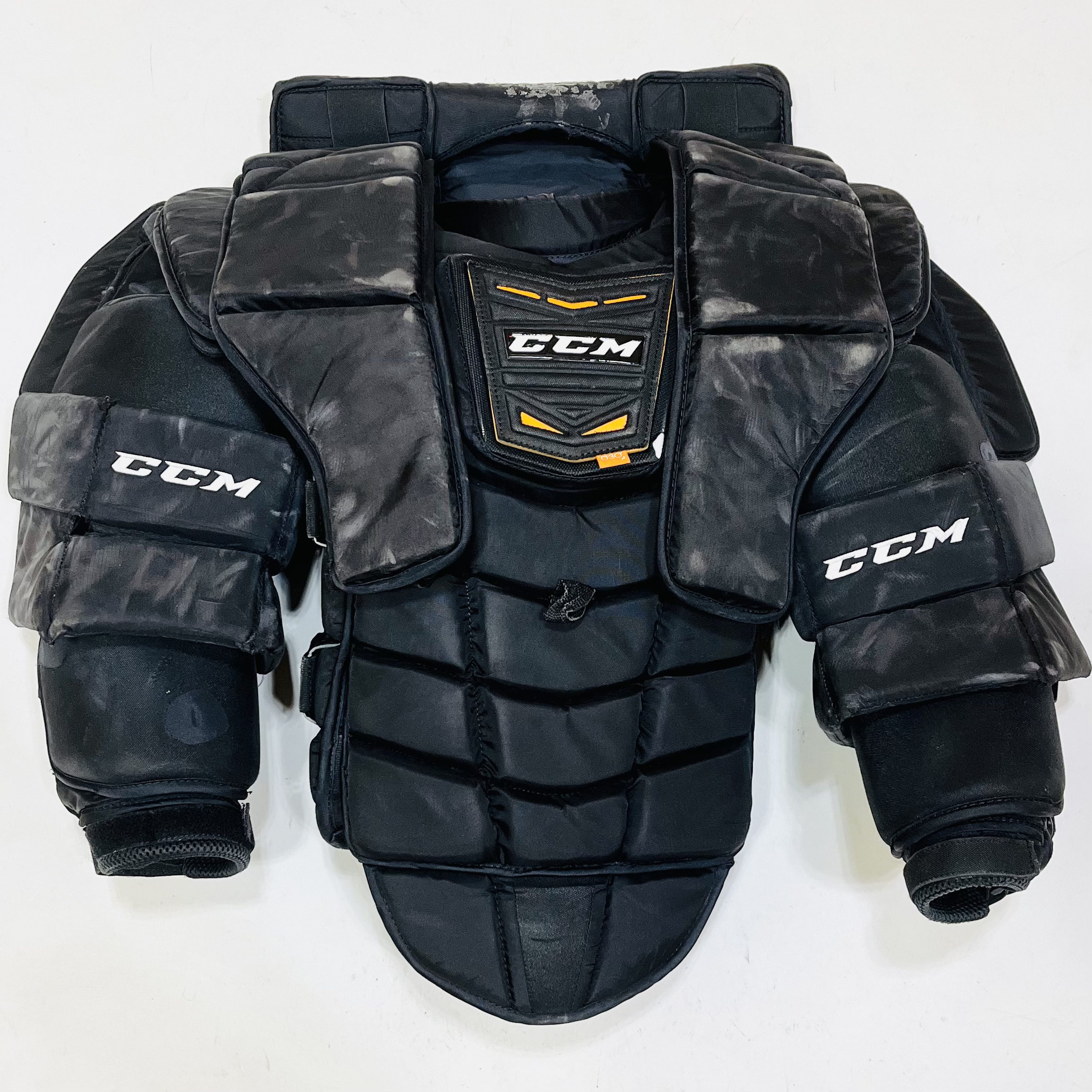 NHL Pro Stock CCM Pro Goalie Chest Protector-SR Fit#3 | SidelineSwap