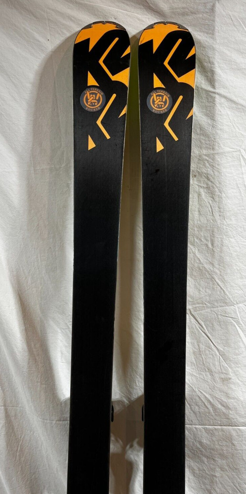 K2 AMP Rictor 174cm 127-80-109 r=16m Rocker Skis Marker 11.0 Adjustable ...