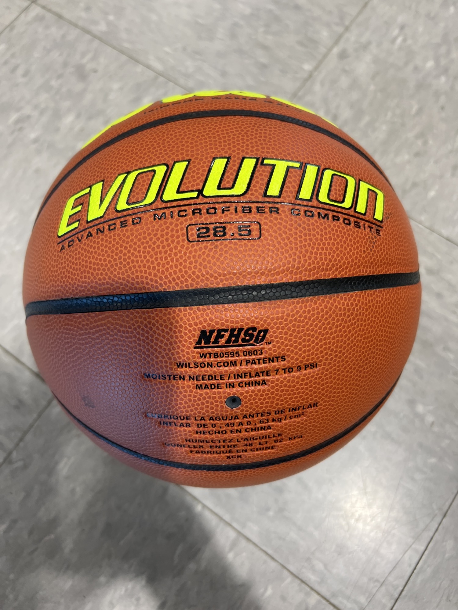 Wilson Evolution Indoor Game Ball | SidelineSwap