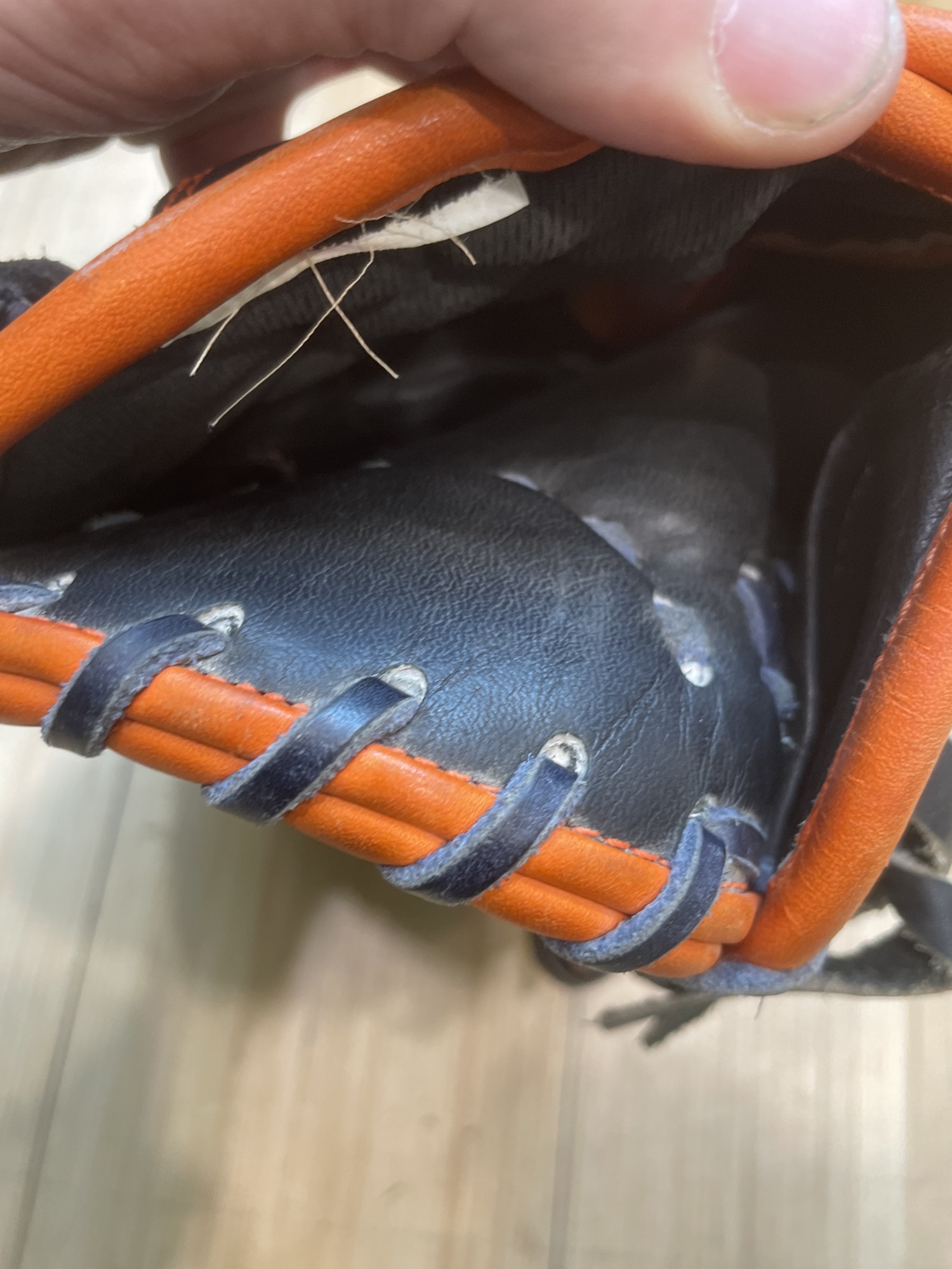 Black Used Miguel Cabrera Pro Stock Wilson A2000 Right Hand Throw First ...