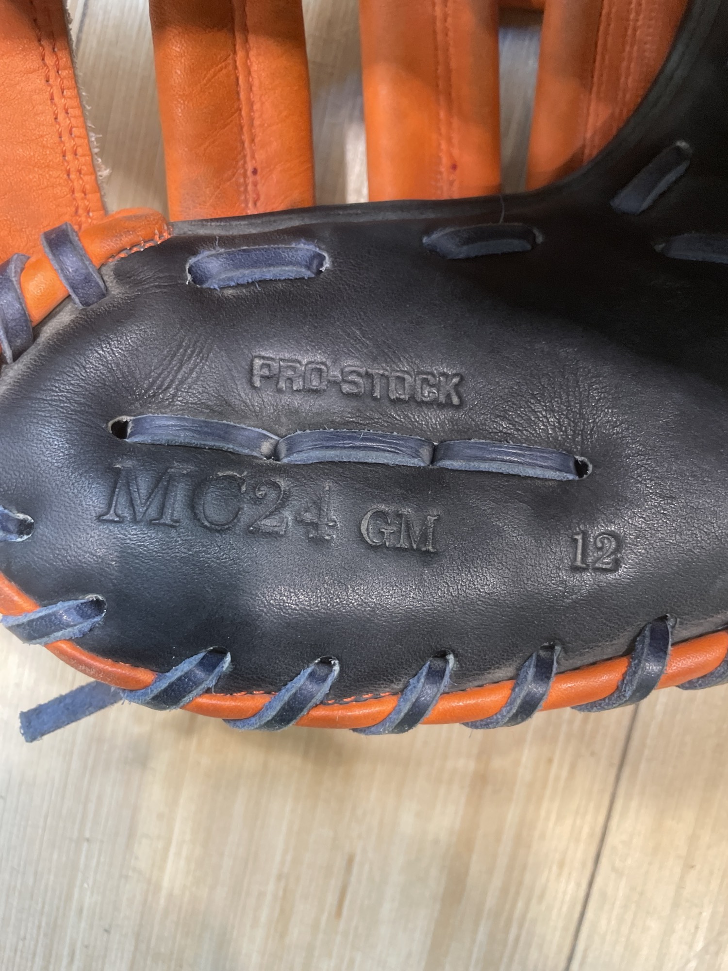 Black Used Miguel Cabrera Pro Stock Wilson A2000 Right Hand Throw First ...
