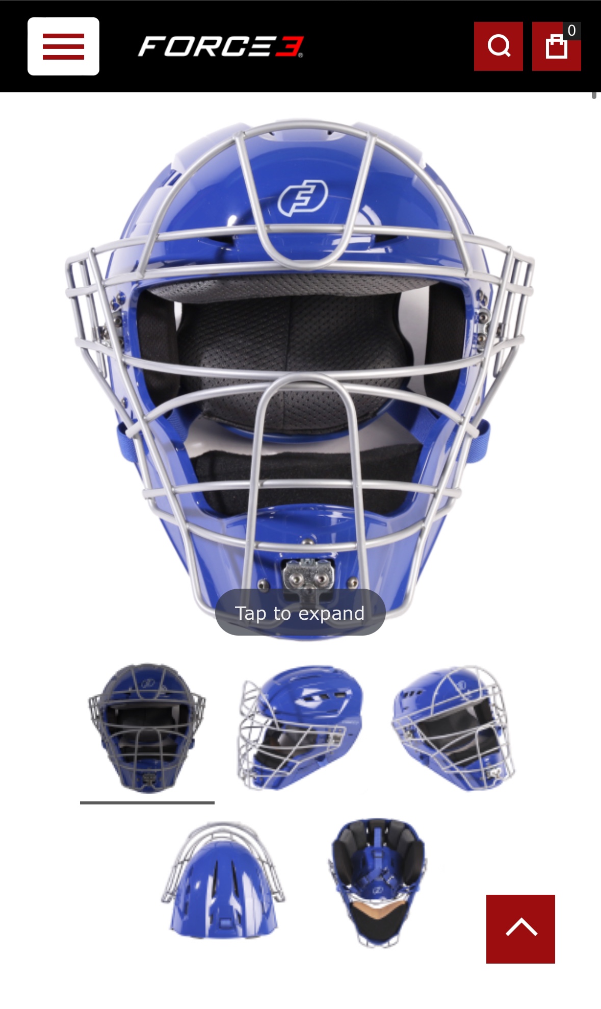 Force 3 Catchers Helmet | SidelineSwap