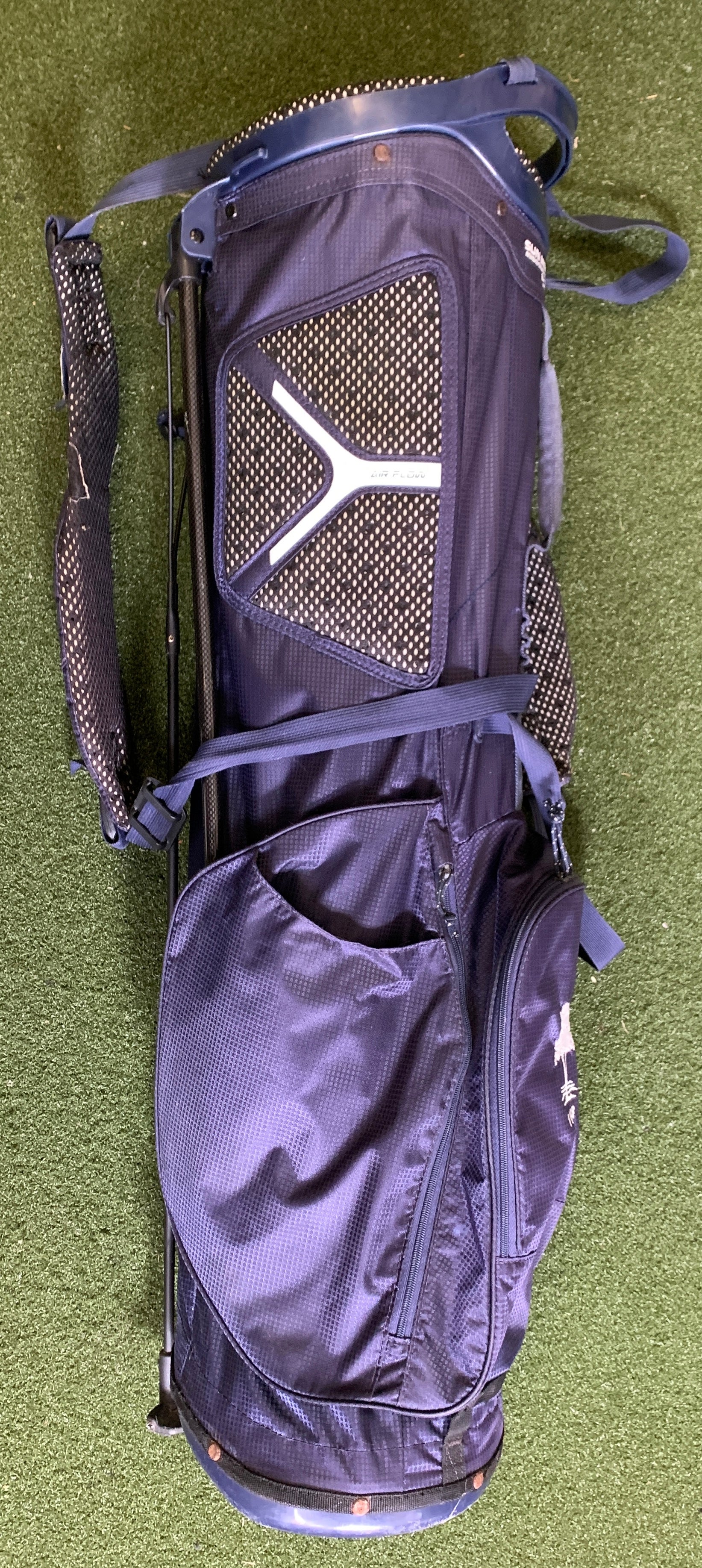 Sun Mountain Stand Bag Blue 4-Way Divide Dual Strap Golf Bag | SidelineSwap