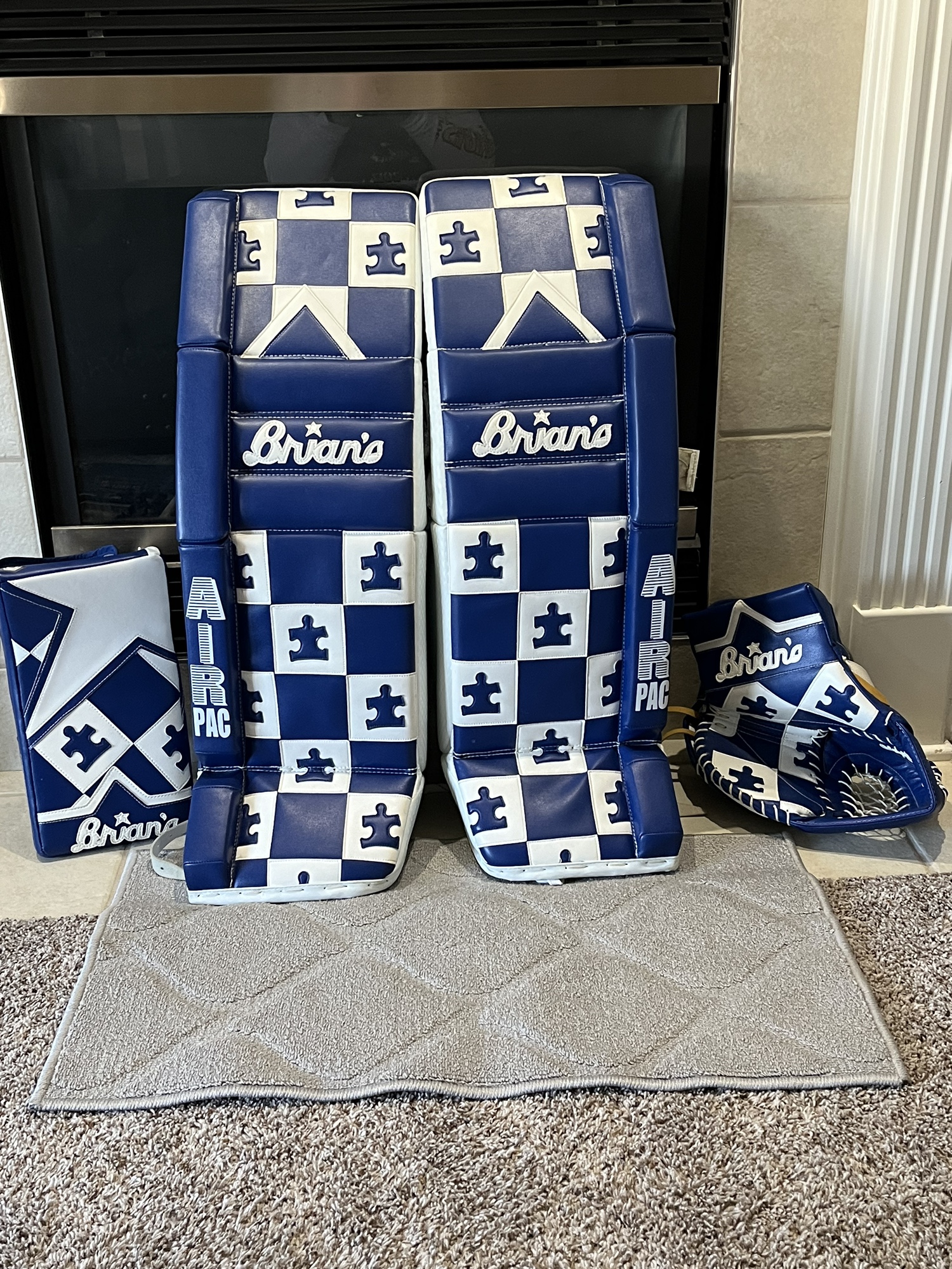 Brians Autsim Kidd Tribute Set Gnetik 2 Pads w Sub Zero 3 Catch Glove ...