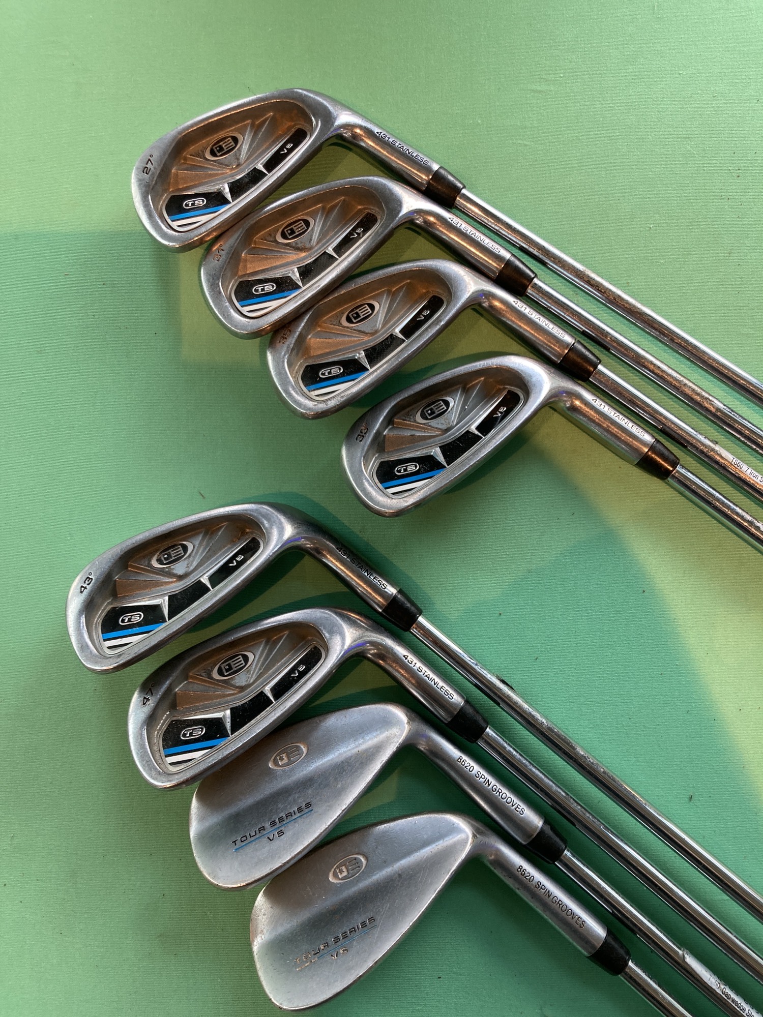 Used Junior US Kids Golf TS V5 Right Handed Clubs (Full Set) Regular ...