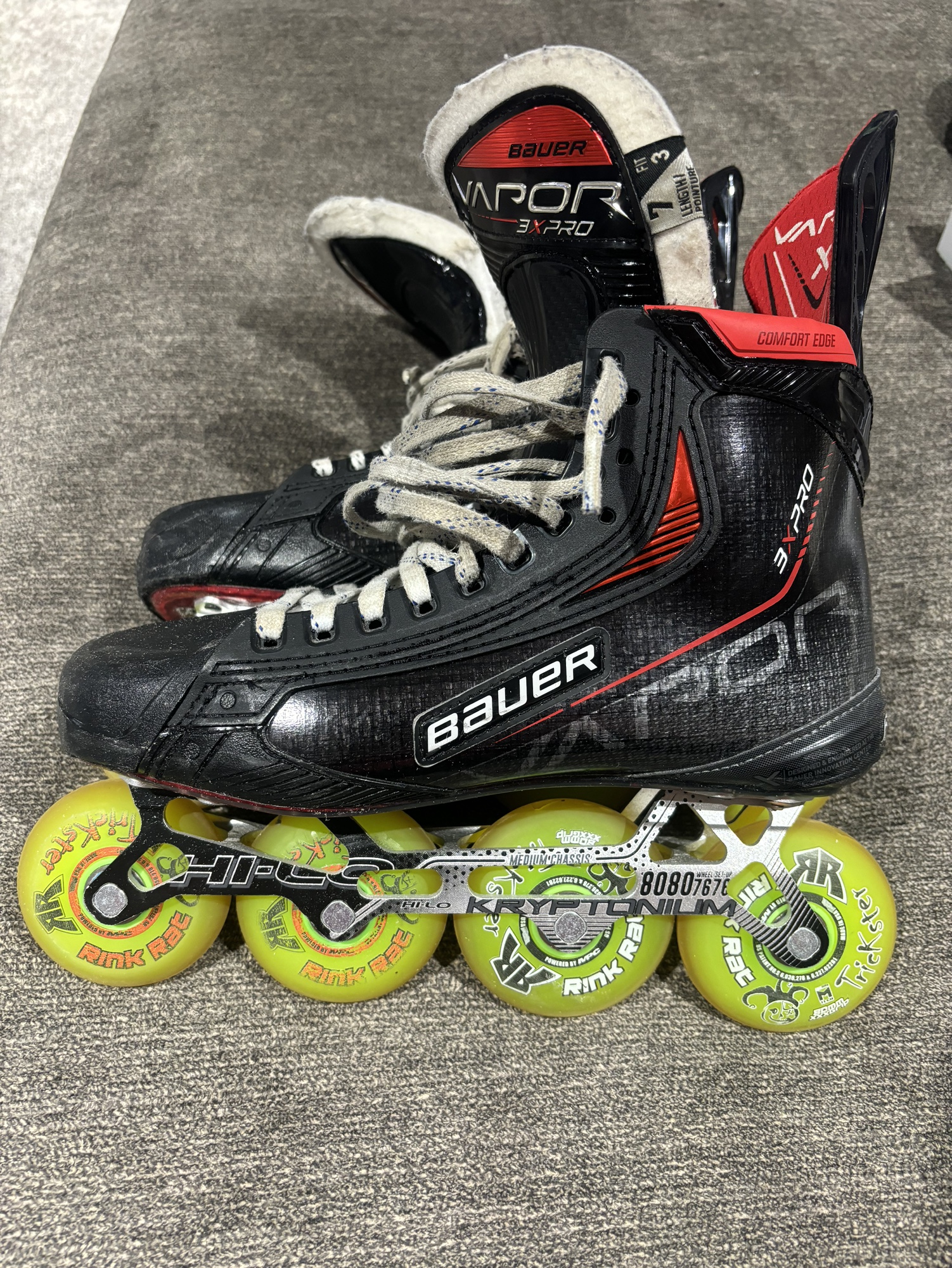 Bauer 3x Pro Inline Skate (Ice boot converted) | SidelineSwap