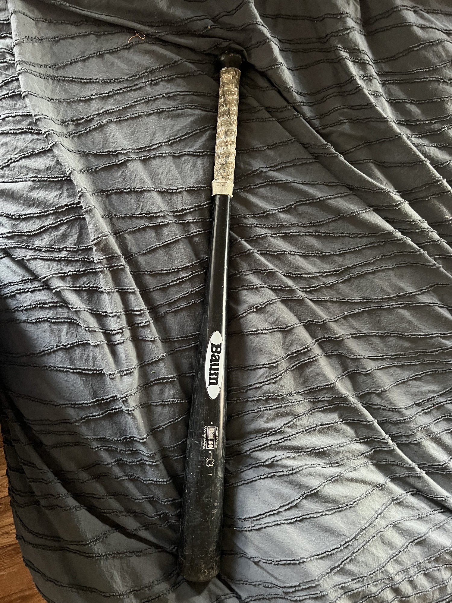 BBCOR Certified Wood Composite (-3) 28 oz 31" White Stock Bat ...