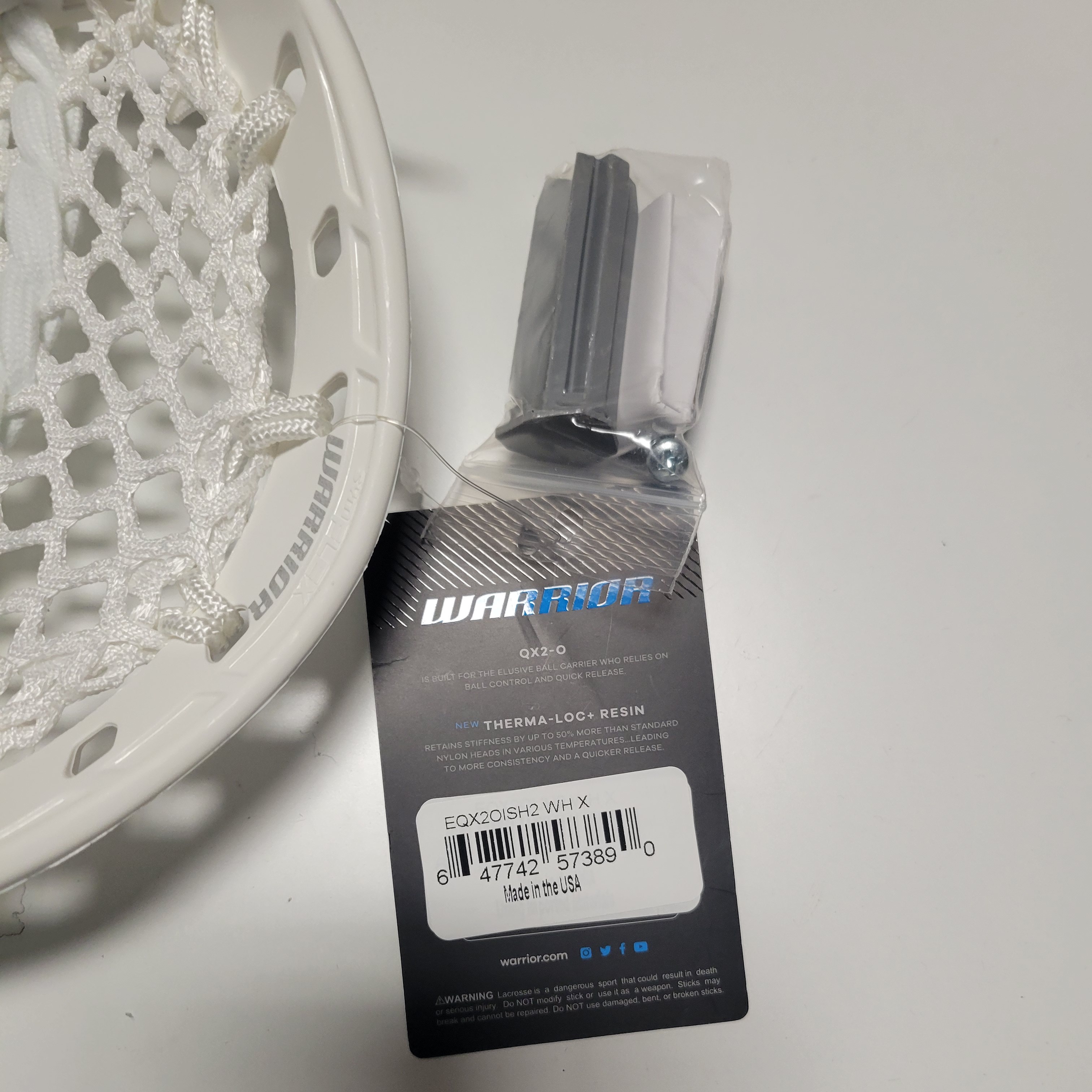 New Attack & Midfield Strung EVO QX2-O Head with ISO Warp Mesh ...
