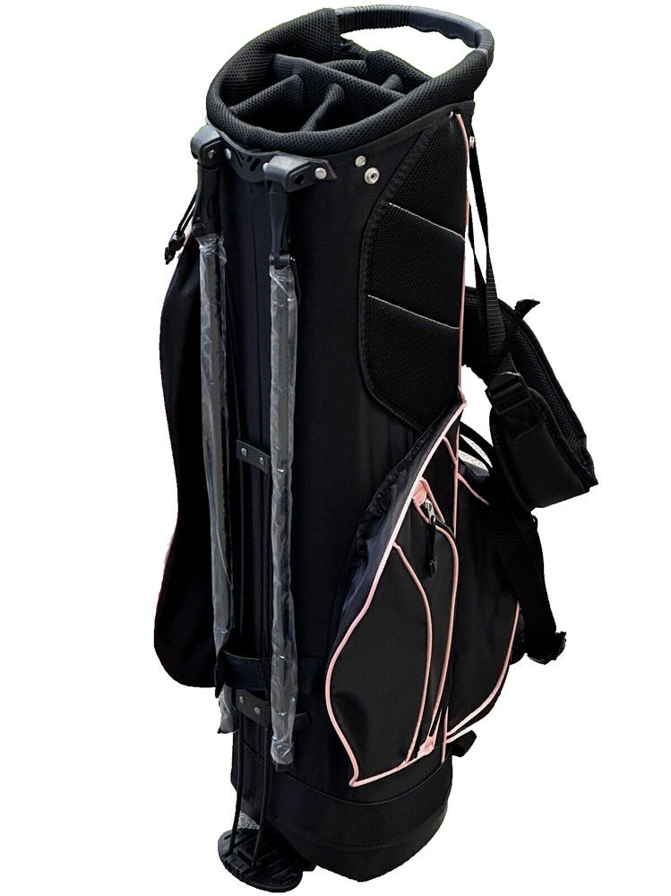 NEW Tour X LG23 Womens Carry Stand Golf Bag 7-Way Divider BLACK/PINK ...