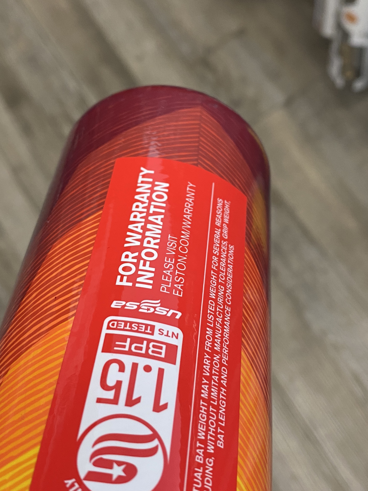 New Easton Hype Fire USSSA Certified Composite (-10) 18 oz 28" Hype ...