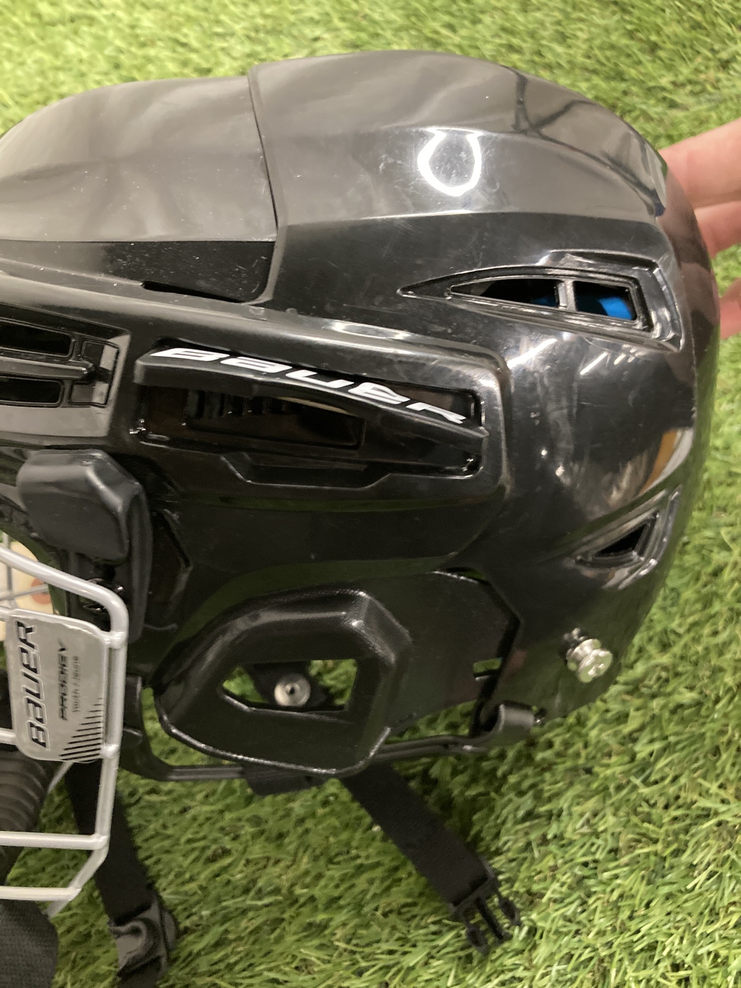 Black Used Youth Bauer Prodigy Helmet | SidelineSwap