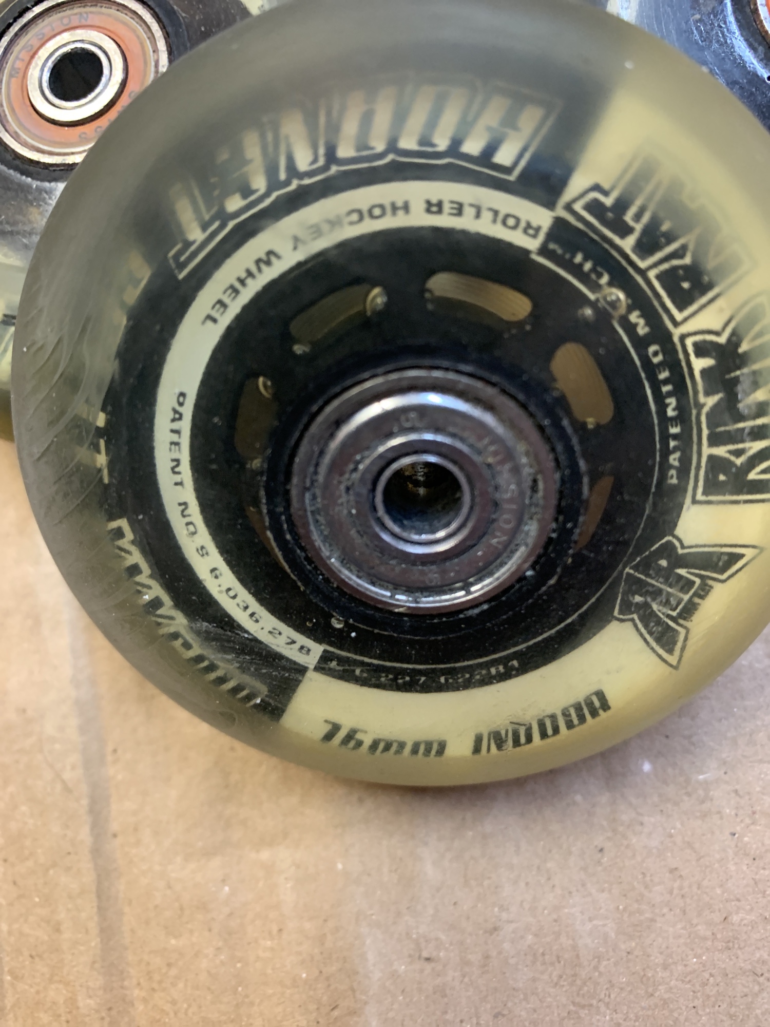 Rink rat wheels 76 And 80mm | SidelineSwap