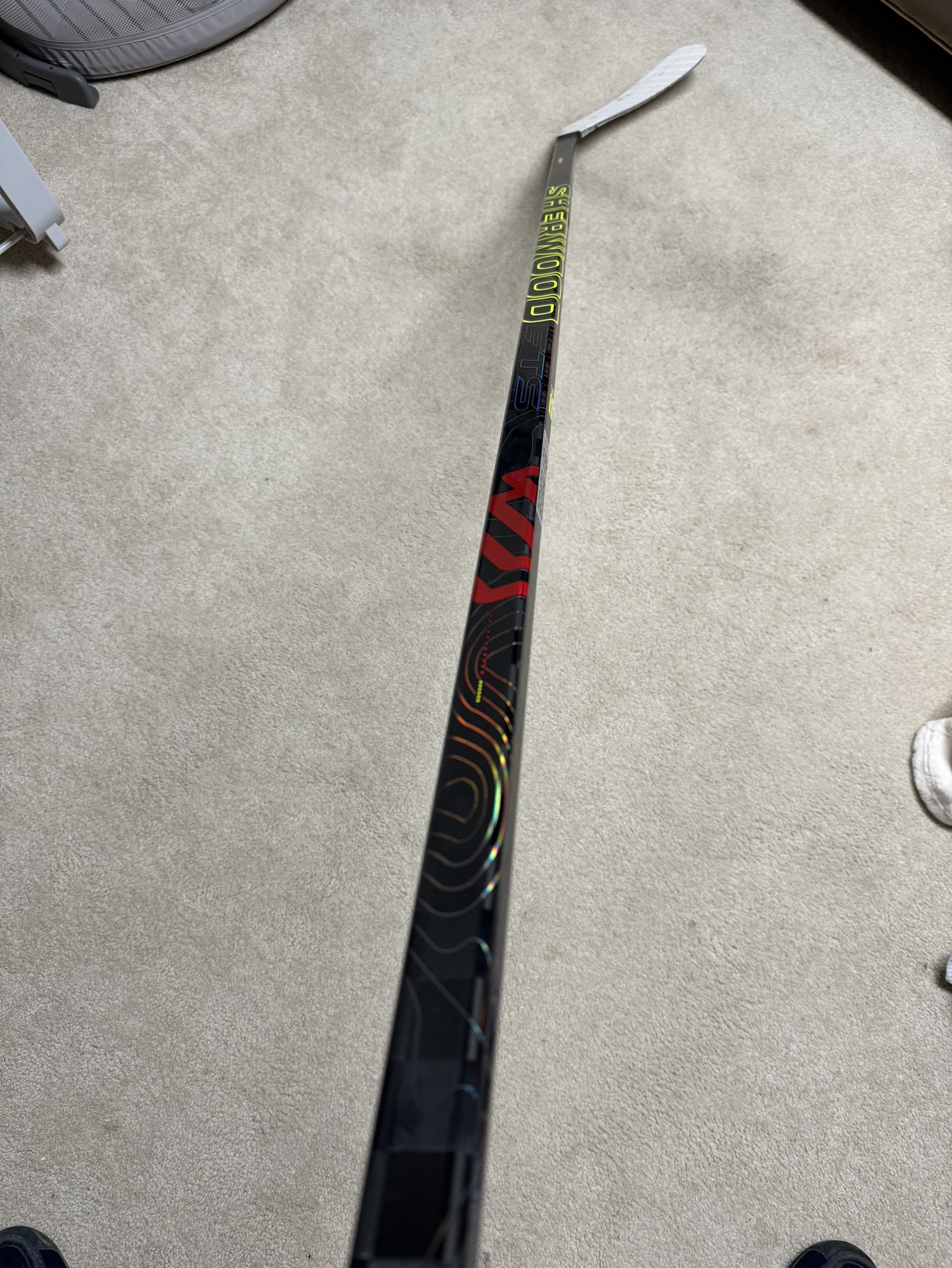 Used Pro Stock Connor Bedard Sherwood Rekker Legend Pro Player Stick ...