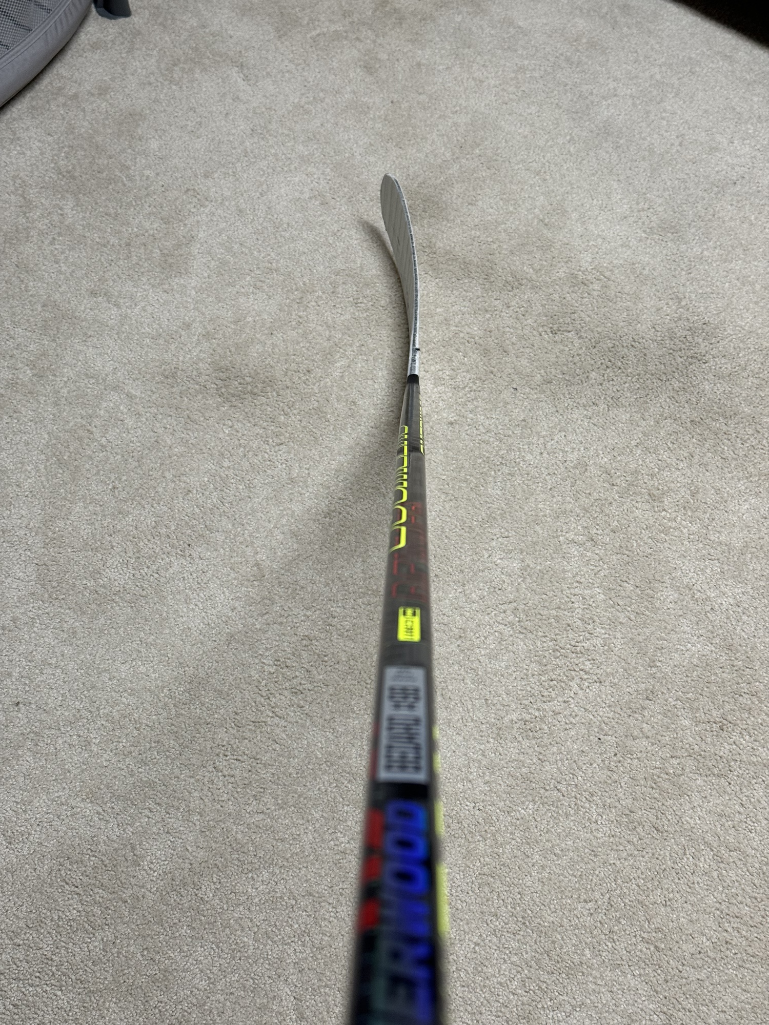 Used Pro Stock Connor Bedard Sherwood Rekker Legend Pro Player Stick ...