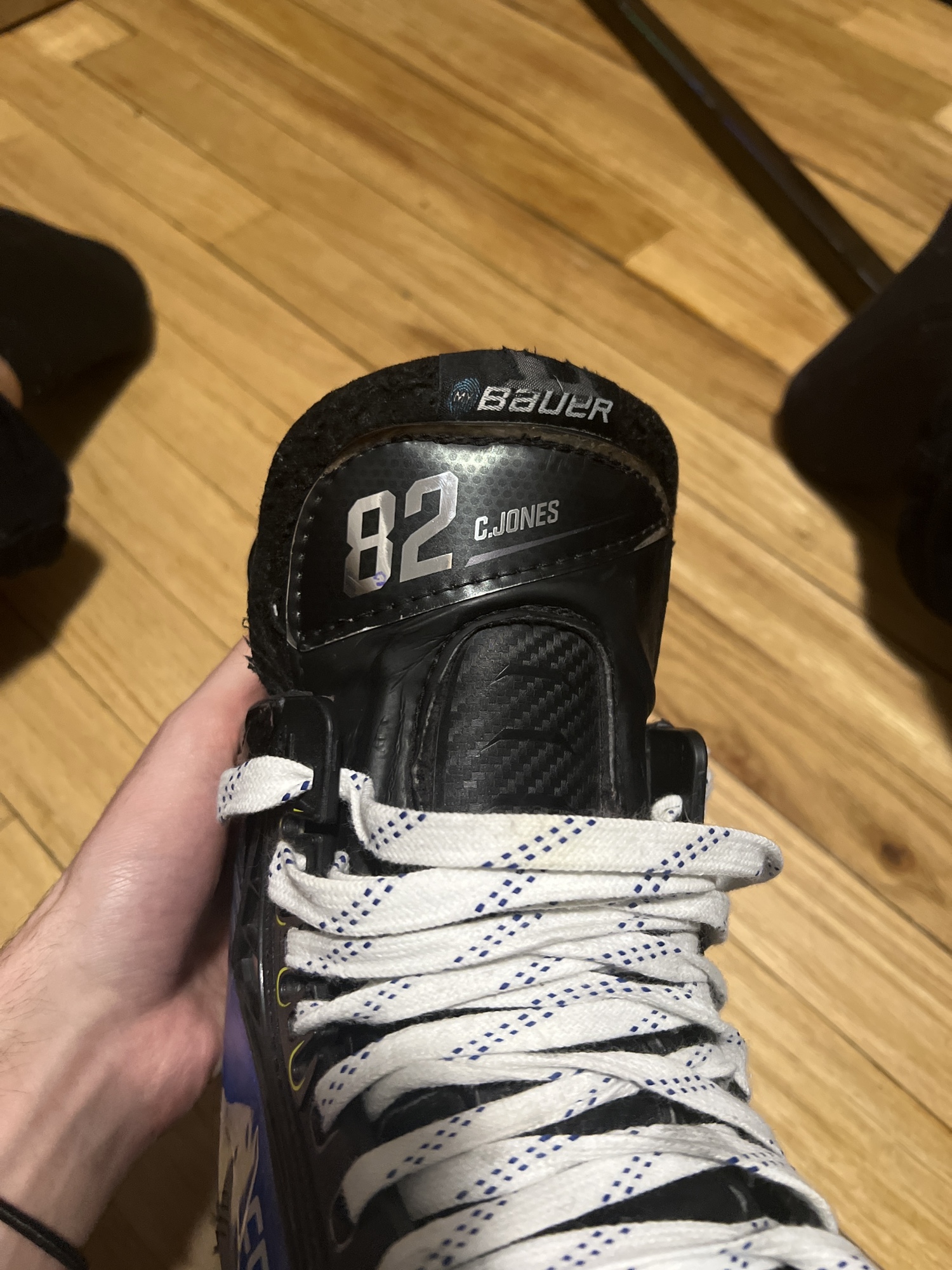 Bauer Vapor Hyperlite Hockey Skates-8 1/2 (Hyperlite 2 Wrapped ...