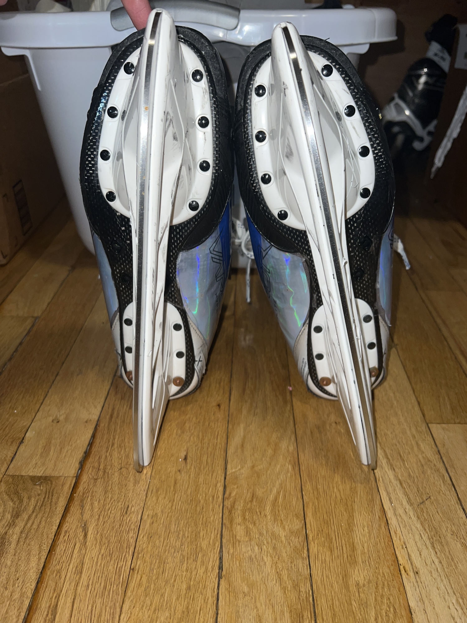 Bauer Vapor Hyperlite Hockey Skates-8 1/2 (Hyperlite 2 Wrapped ...