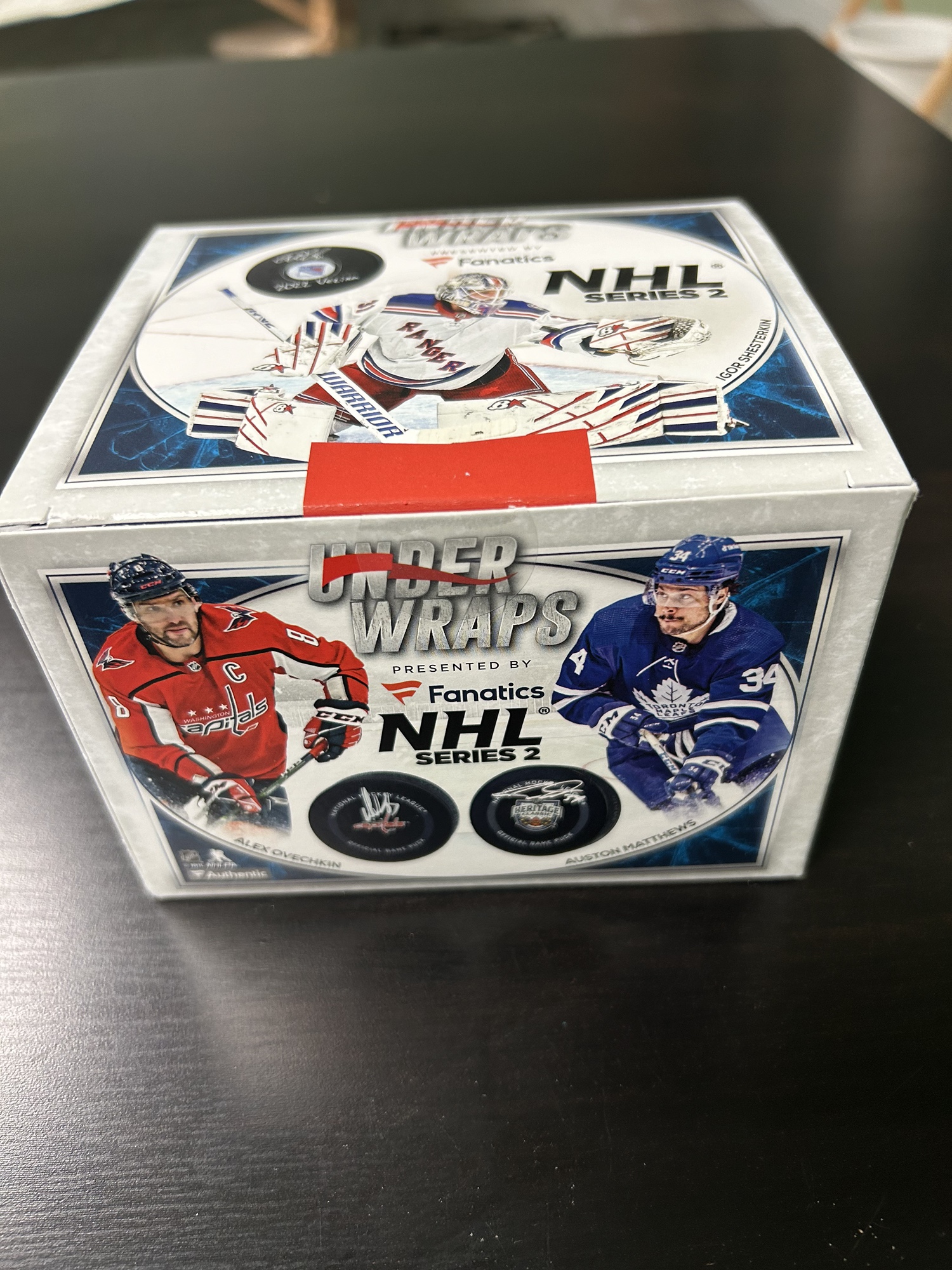 Thatcher Demko Autographed Draft Day Puck. | SidelineSwap